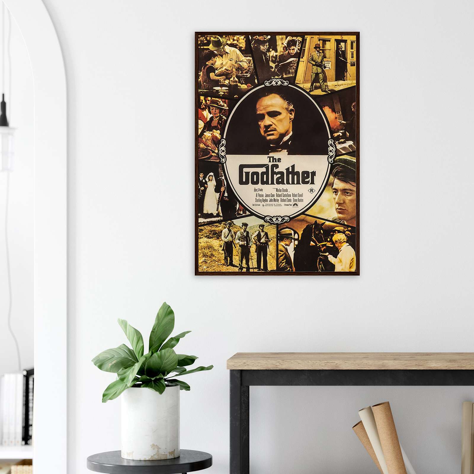 The Godfather Movie Poster, The Godfather Film Poster, Vintage Movie ...