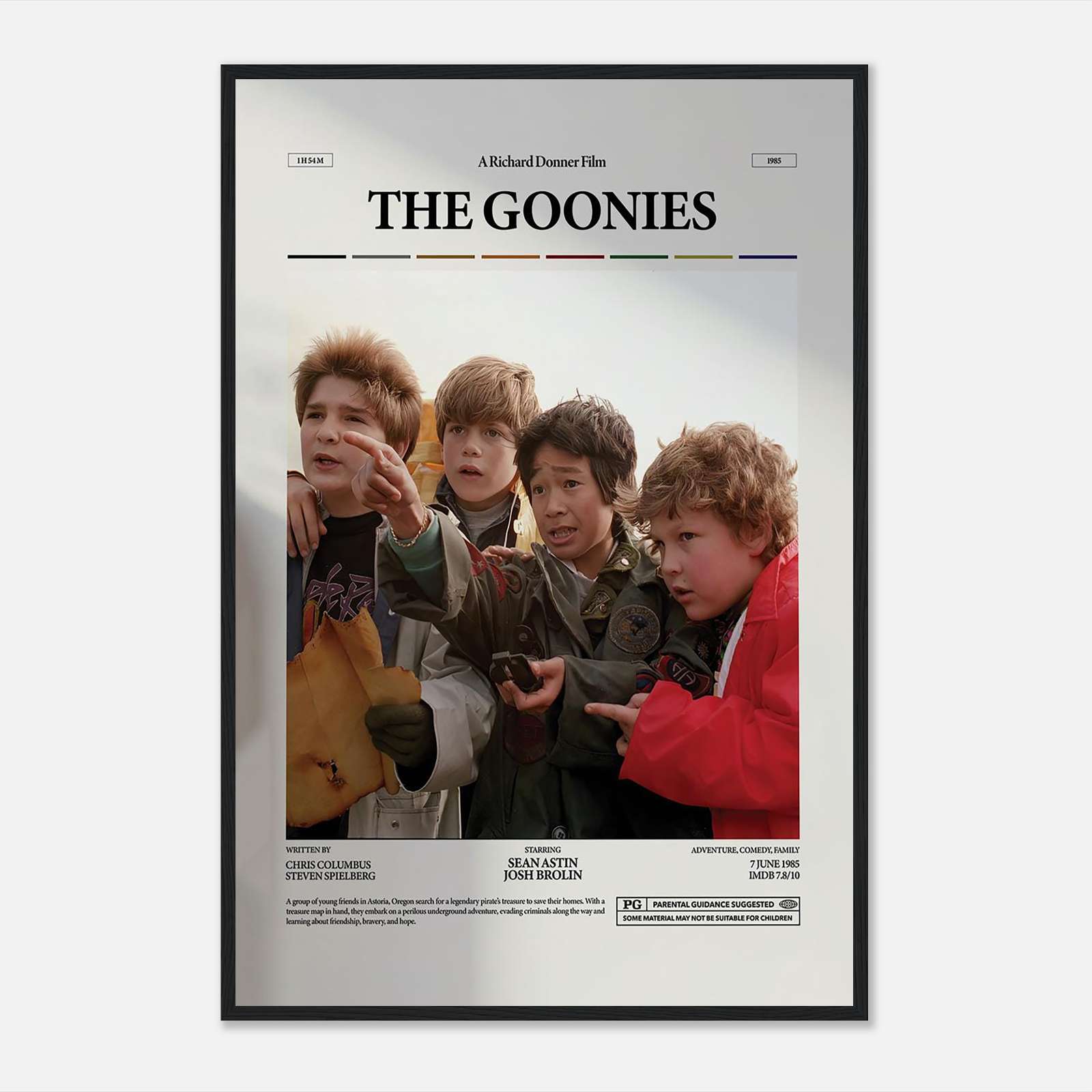 The Goonies Movie Poster, The Goonies Poster, Sean Astin And Josh ...