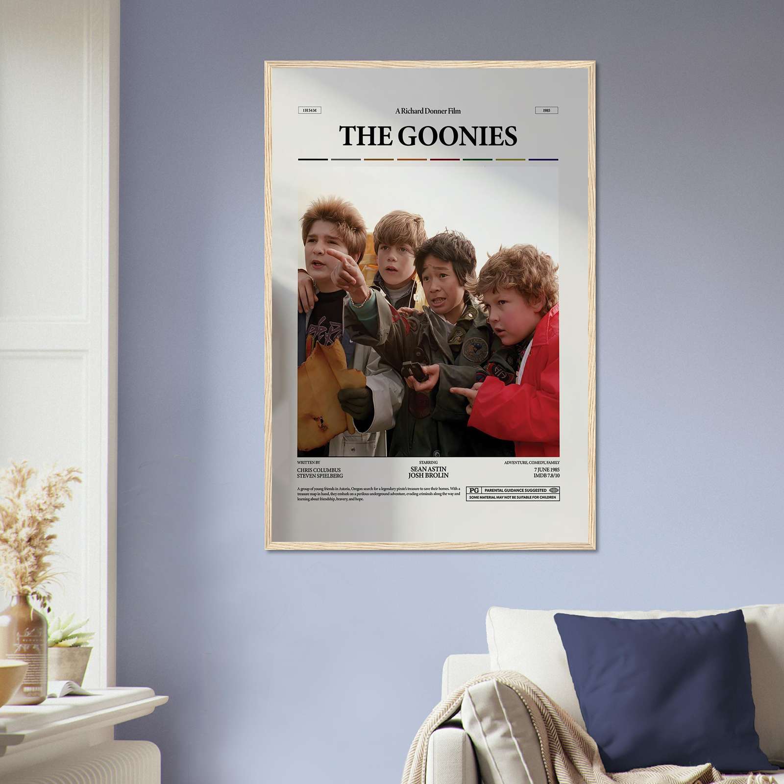 The Goonies Movie Poster, The Goonies Poster, Sean Astin And Josh ...