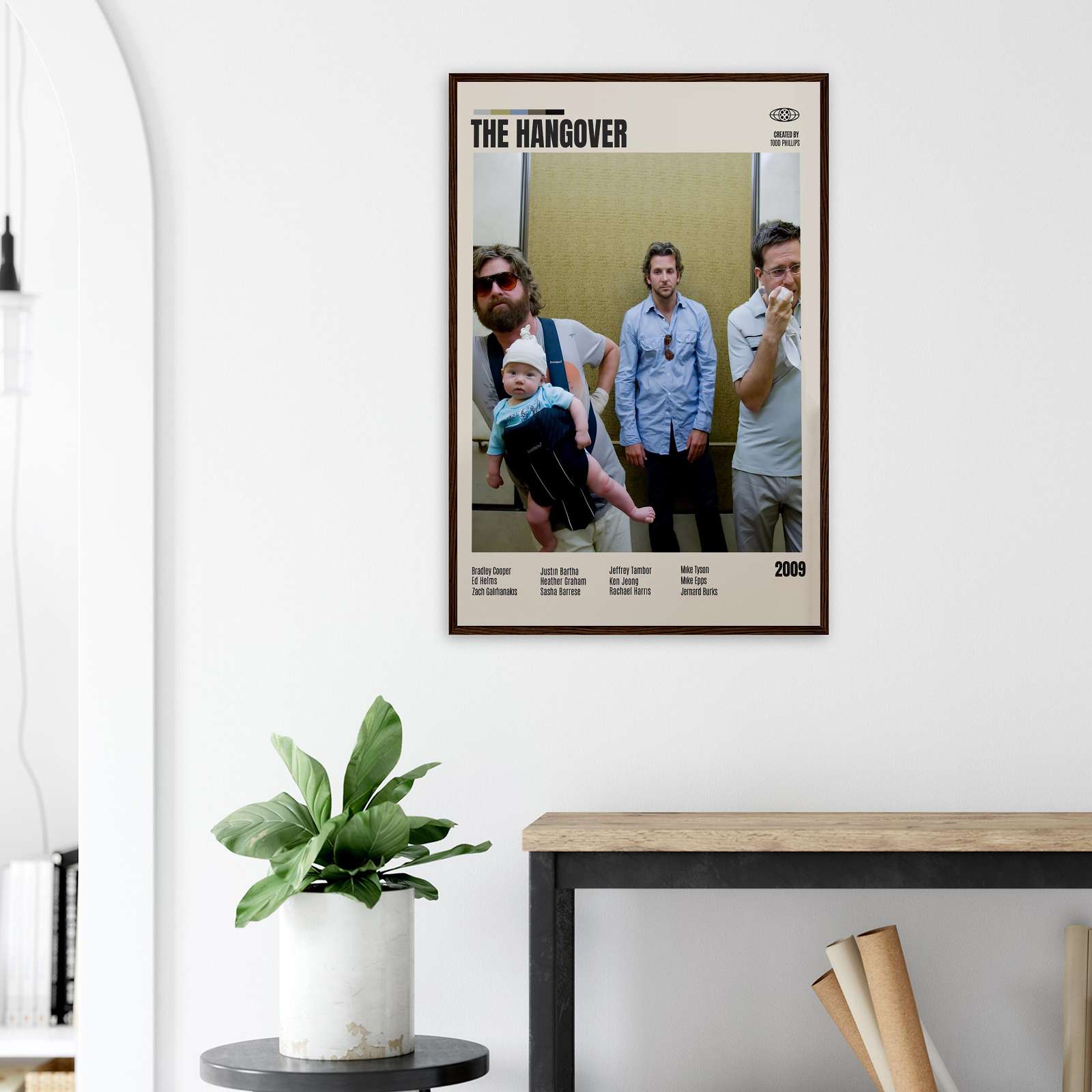 The Hangover Movie Poster, Vintage Movie Poster, Film Poster, Full-Size ...