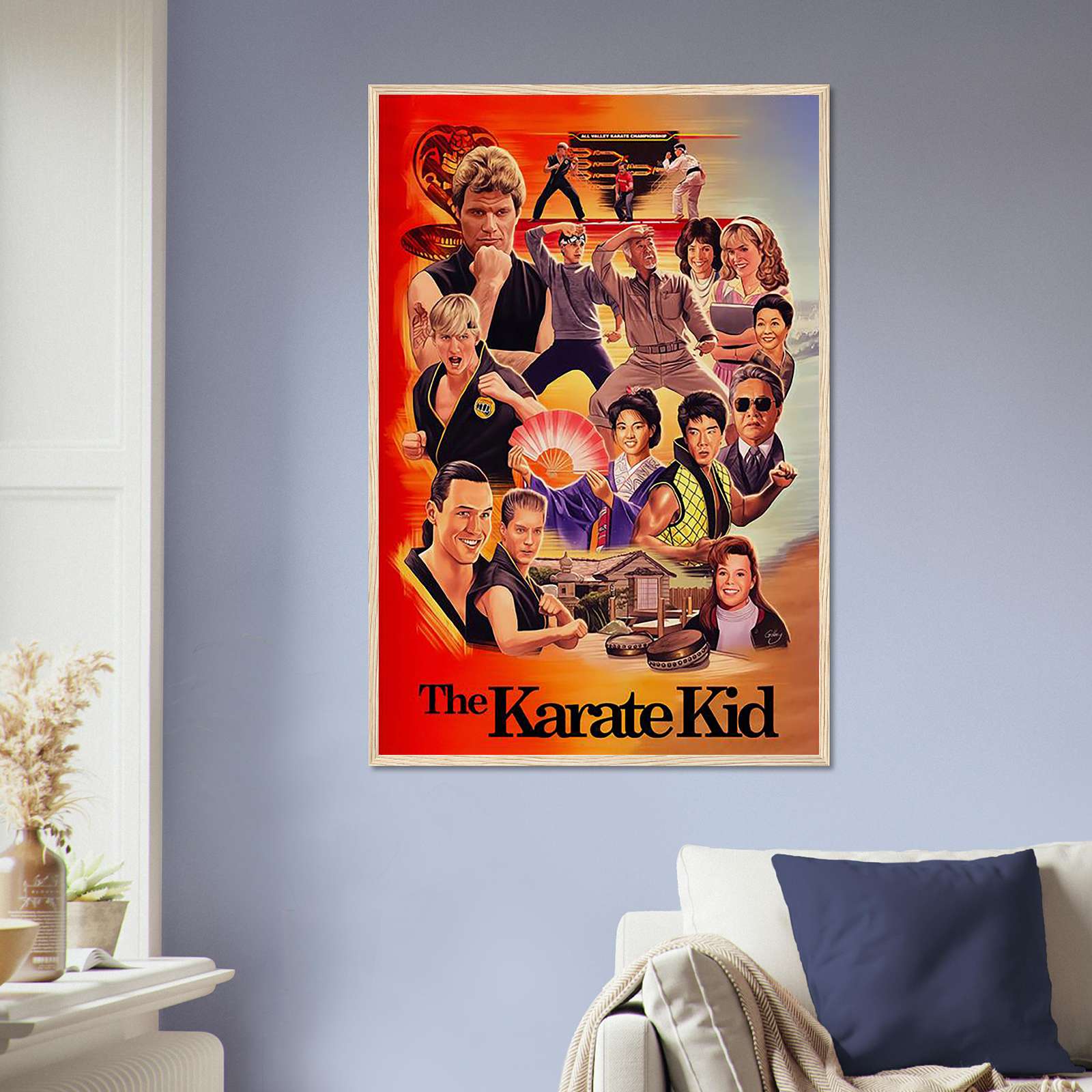 The Karate Kid Movie Poster, Full-Size Movie Poster, Ready to Hang ...
