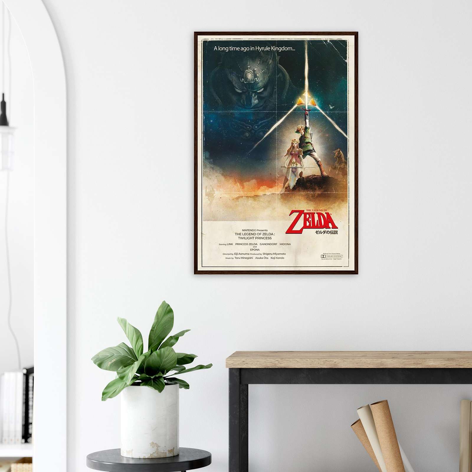 The Legend Of Zelda Poster, The Legend Of Zelda Game Poster, Video Game ...