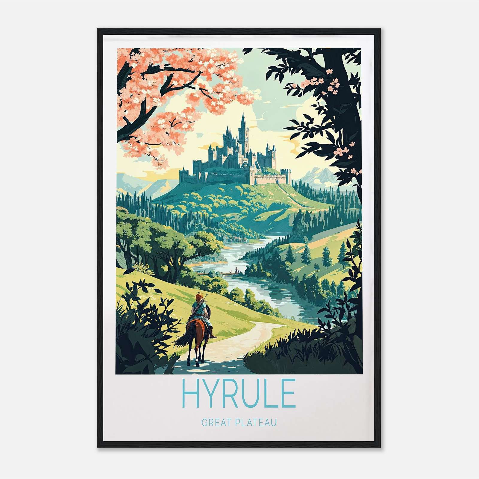 The Legend Of Zelda Poster, Video Game Poster, Full-Size Poster, Ready ...
