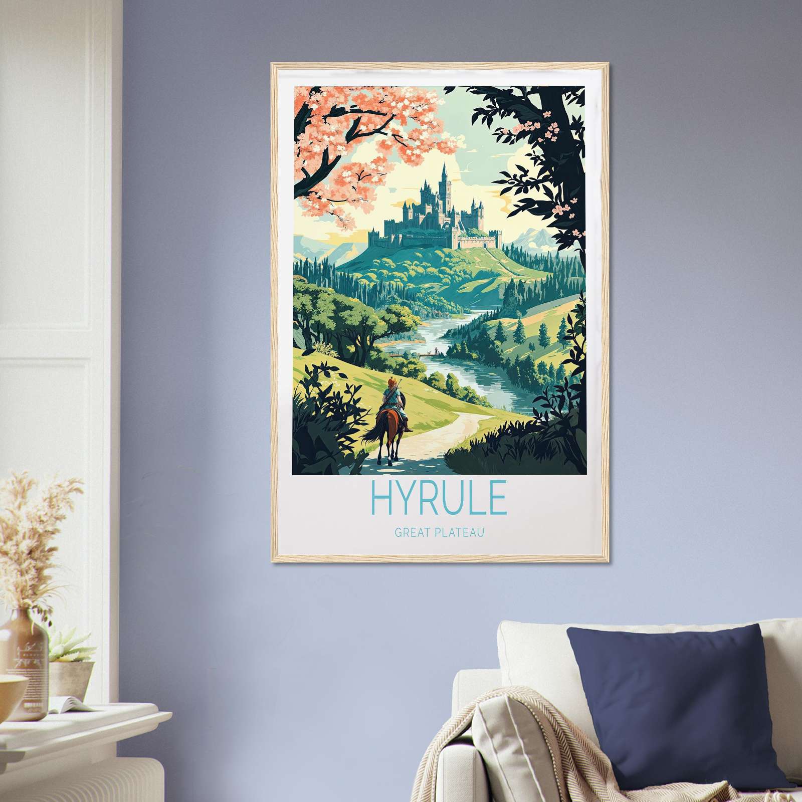 The Legend Of Zelda Poster, Video Game Poster, Full-Size Poster, Ready ...