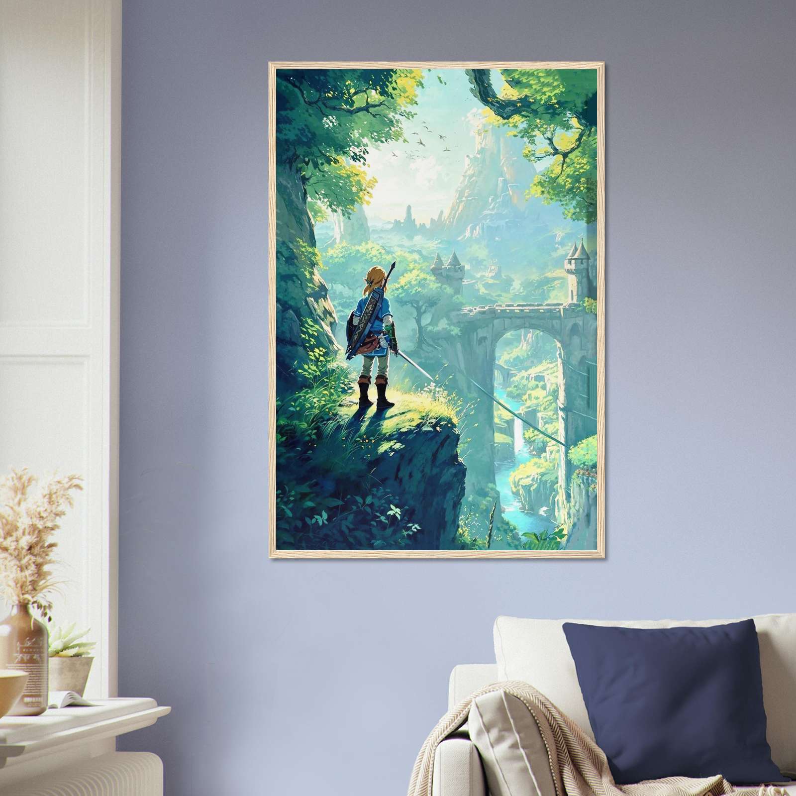 The Legend Of Zelda Poster, Video Game Poster, Game Poster, Full-Size ...