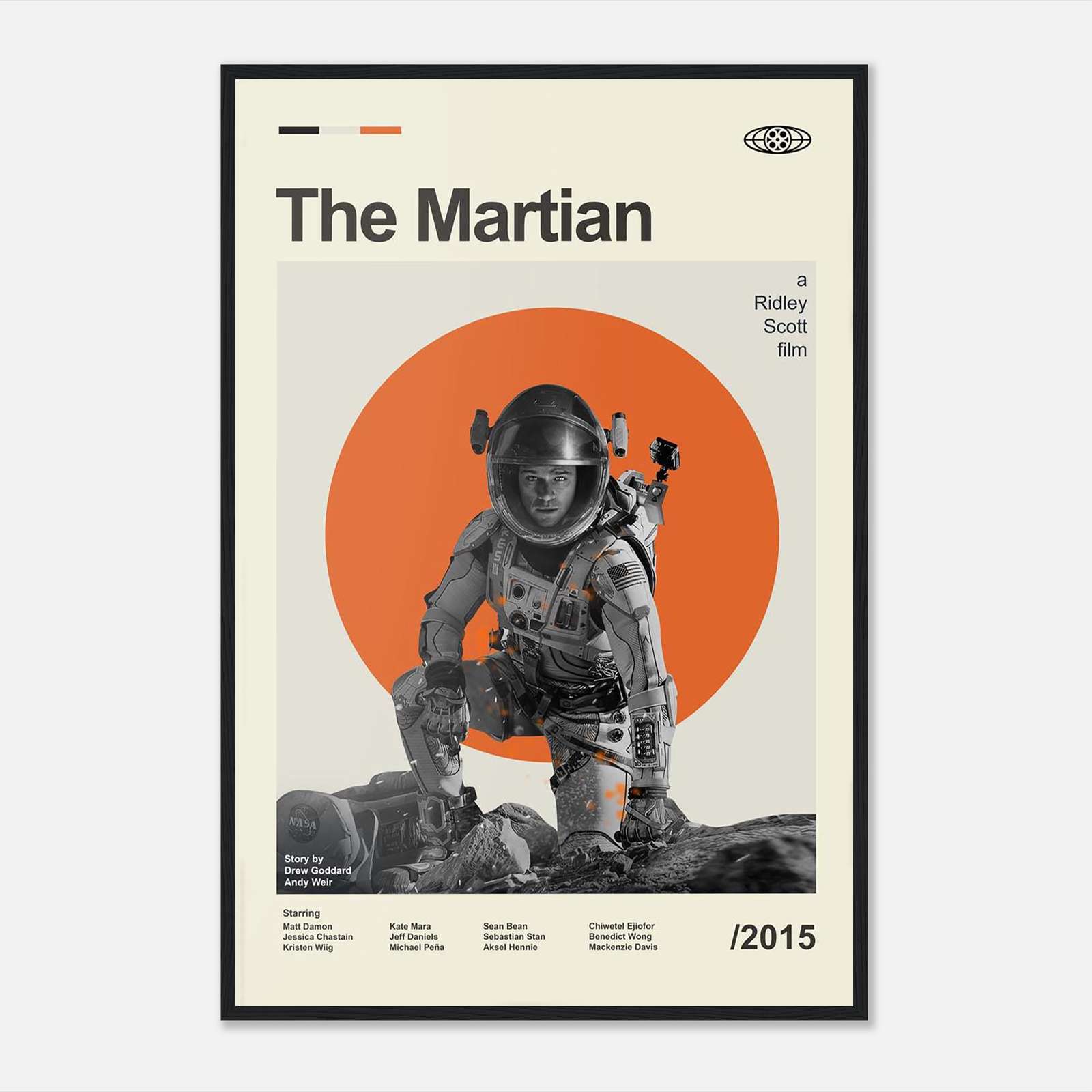 The Martian Movie Poster, The Martian Poster, Sci Fi Movie Poster, Full ...