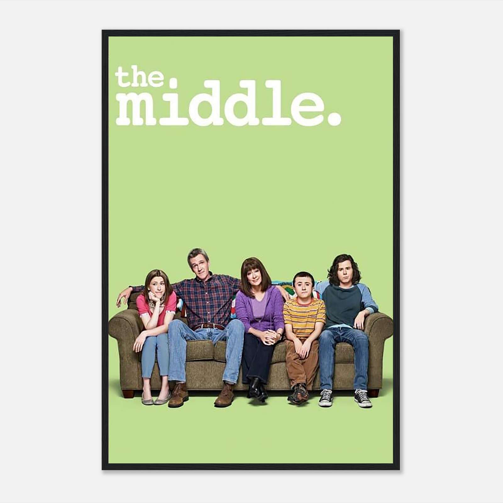 The Middle Tv Series Poster, The Middle Tv Show Poster, Full-Size ...