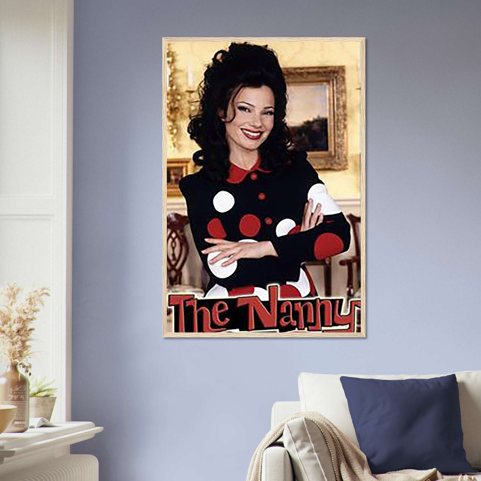 The Nanny Tv Series Poster, Vintage Movie Poster, Film Poster, Full ...