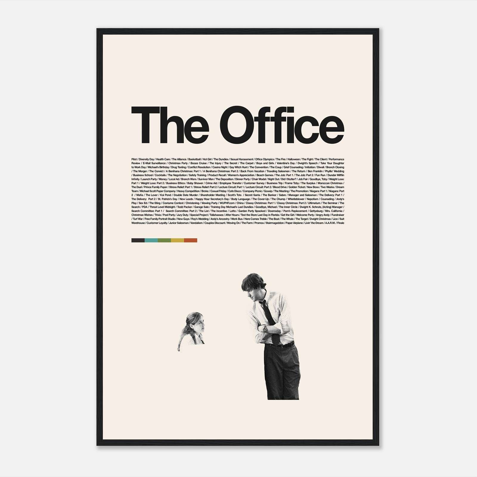 The Office Tv Series Poster, Tv Series Poster, Full-Size Poster, Ready ...