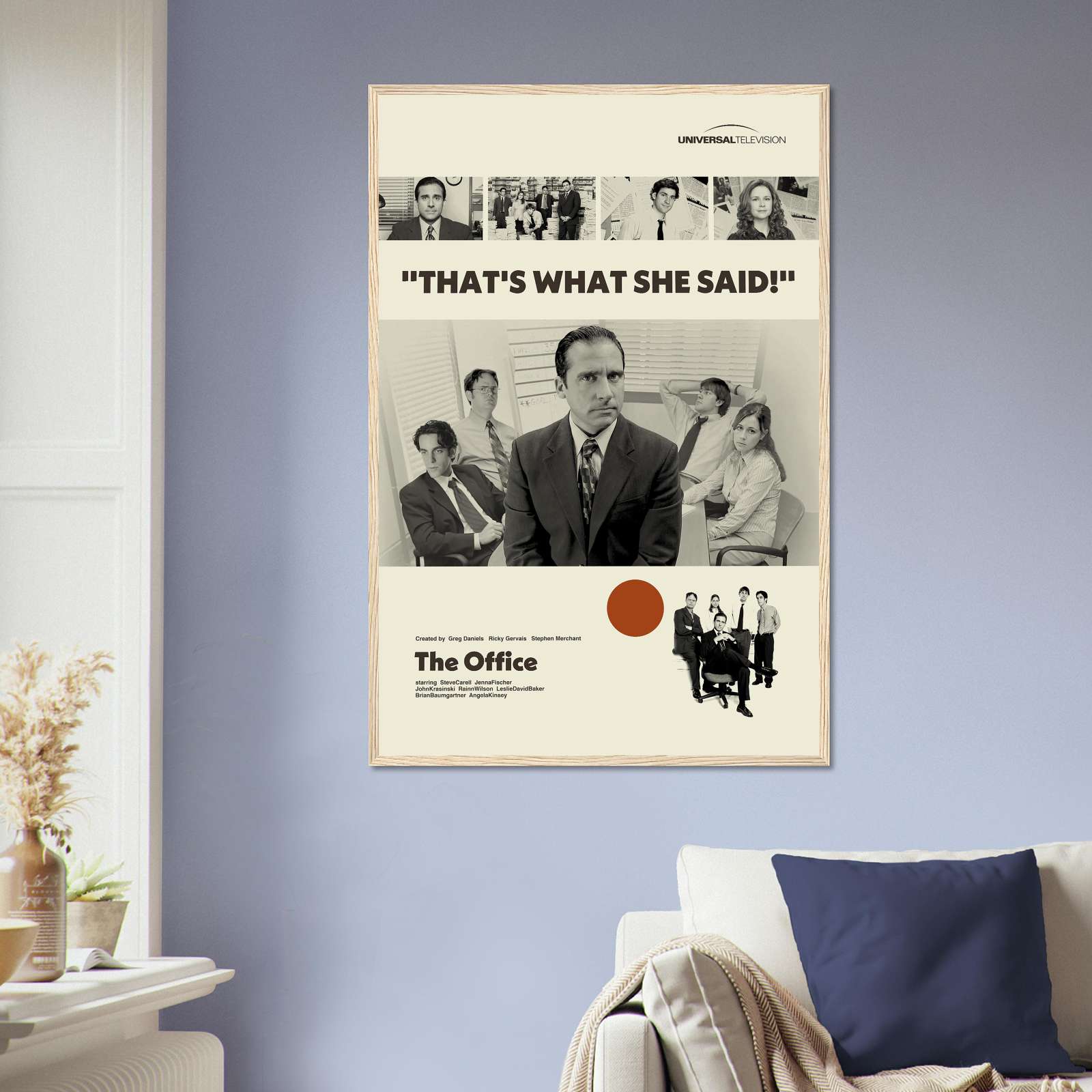 The Office Tv Series Poster, Vintage Movie Poster, Film Poster, Full ...