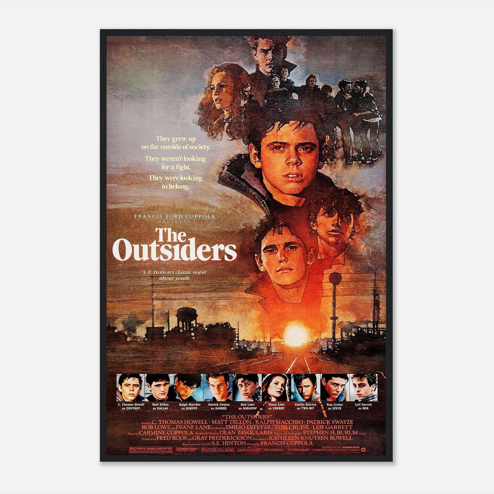 The Outsiders Movie Poster, Classic Movie Poster, Tv Series Poster ...