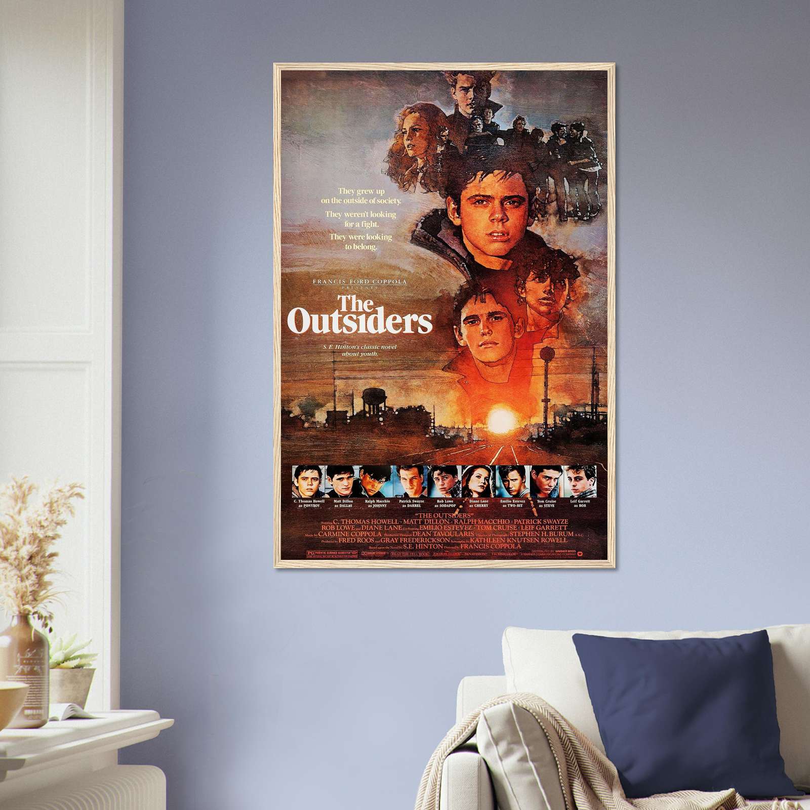 The Outsiders Movie Poster, Classic Movie Poster, Tv Series Poster ...