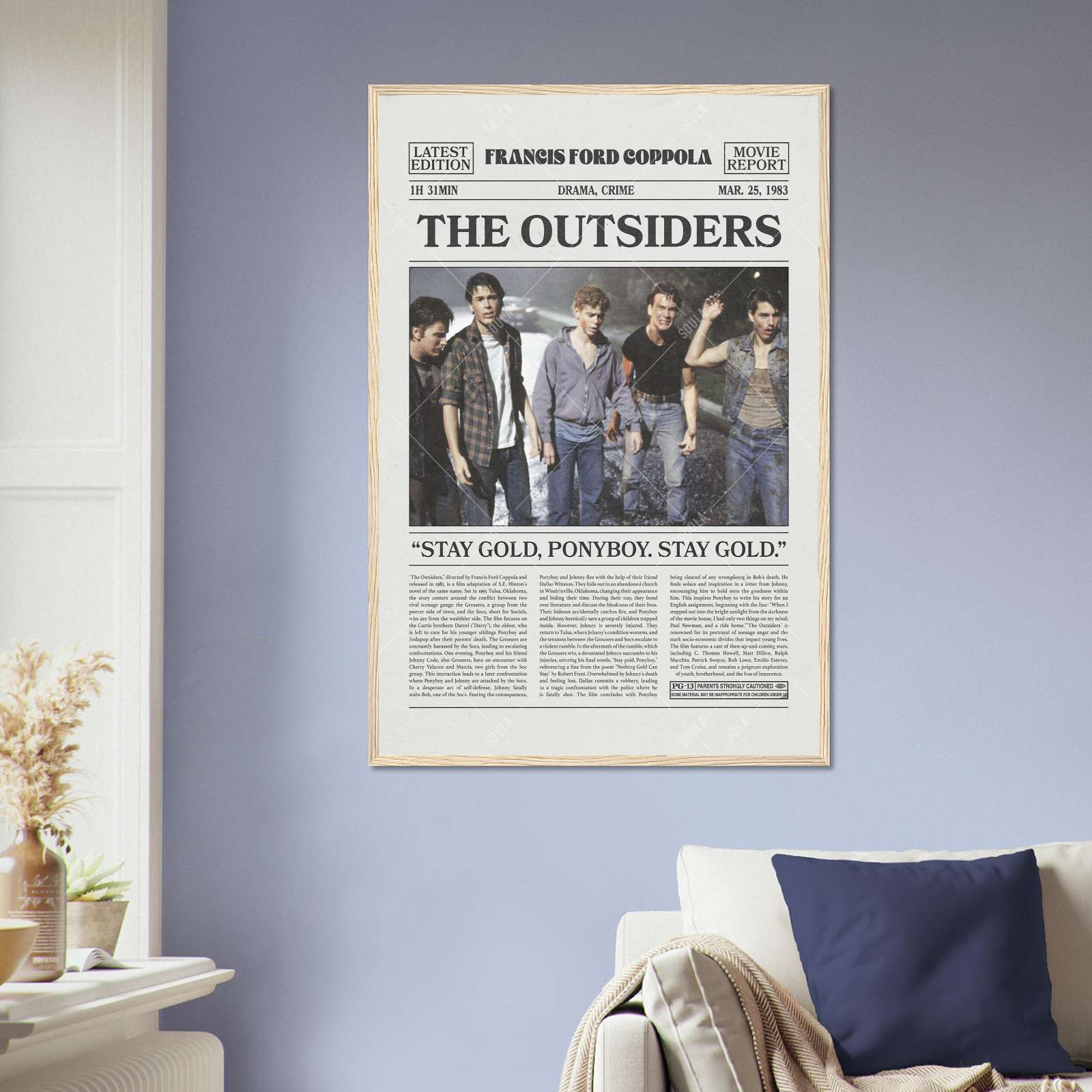 The Outsiders Movie Poster, The Outsiders Tv Series Poster, Full-Size ...