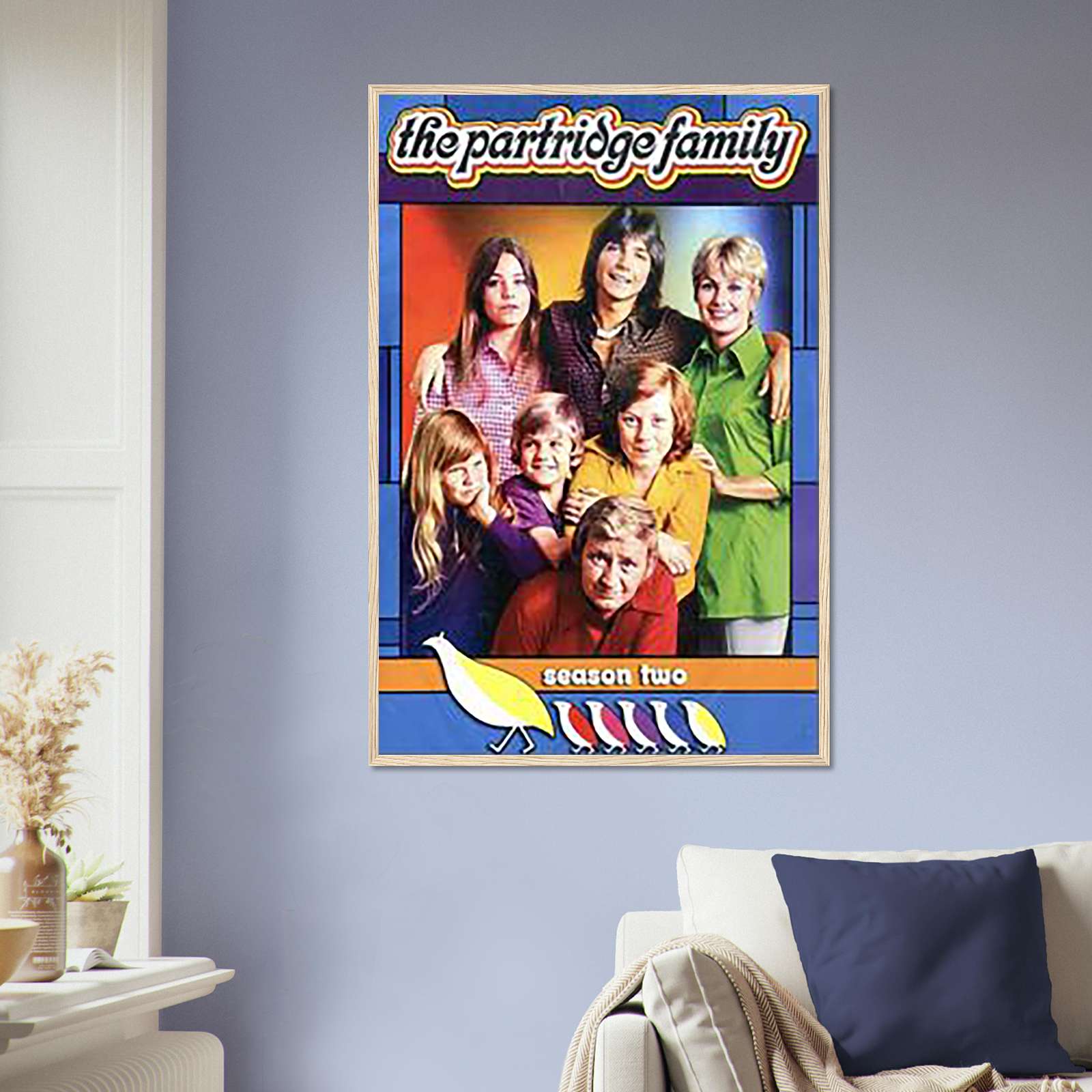The Partridge Family Tv Series Poster, Vintage Movie Poster, Movie ...