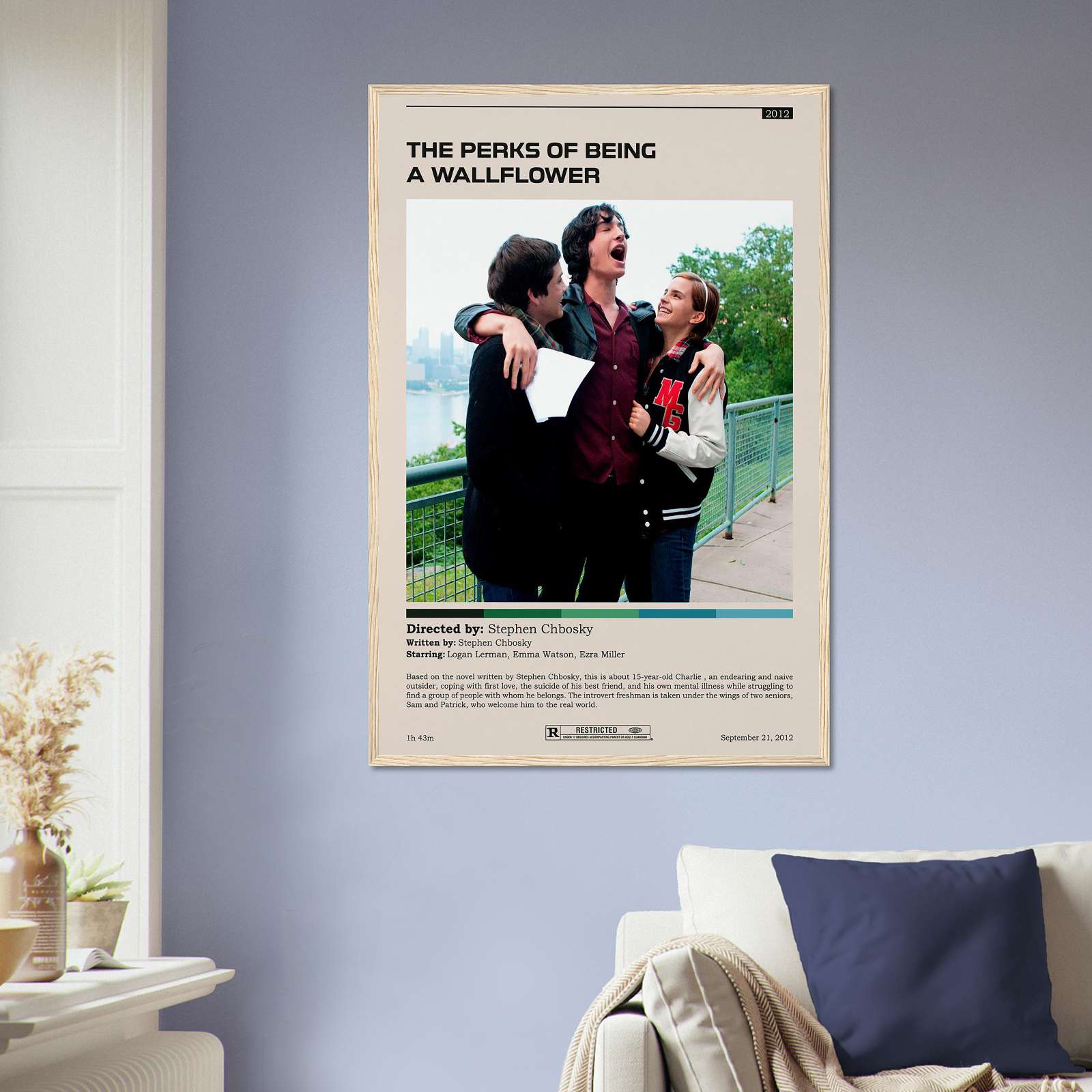 The Perks Of Being A Wallflower Movie Poster, Vintage Movie Poster 1 ...