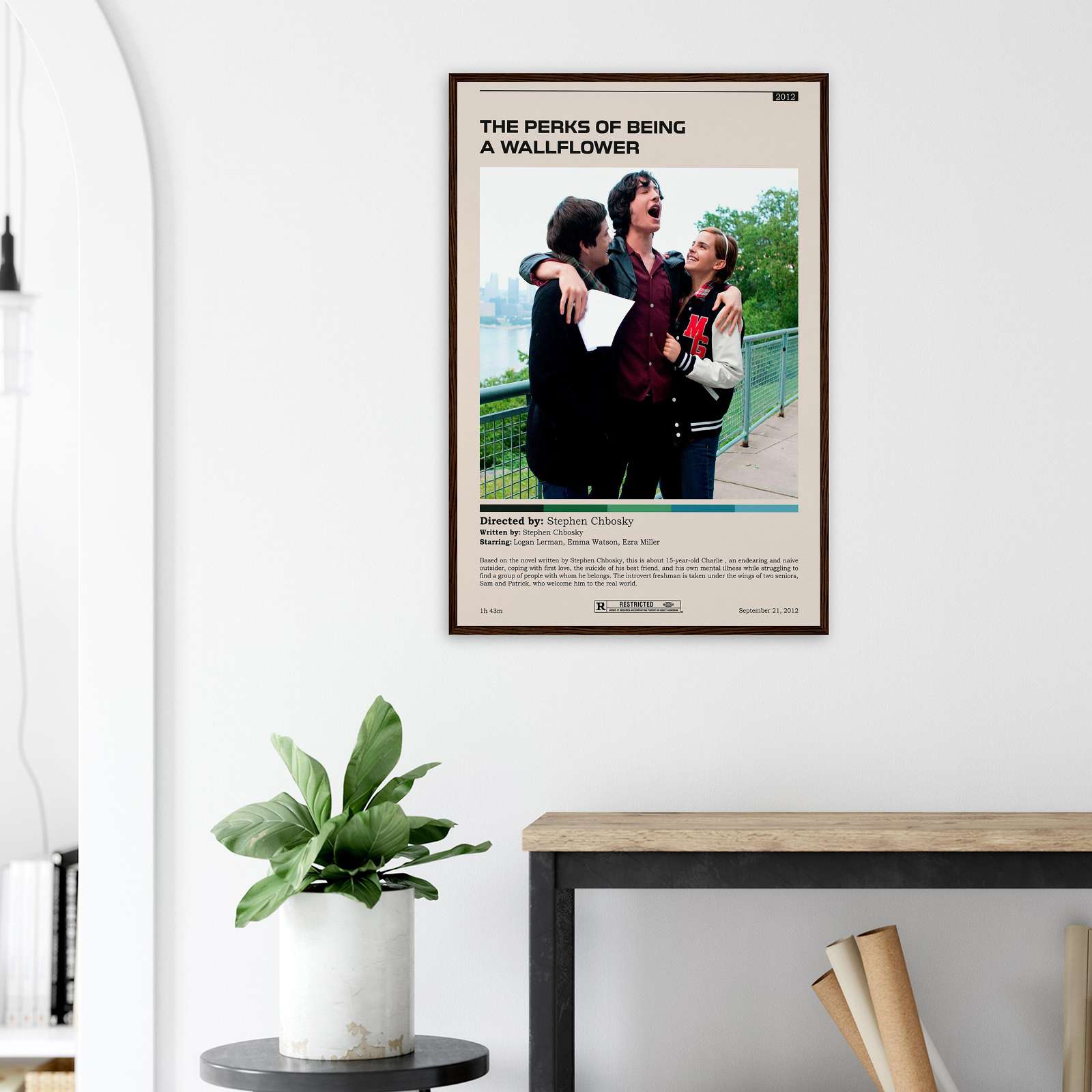 The Perks Of Being A Wallflower Movie Poster, Vintage Movie Poster 1 ...
