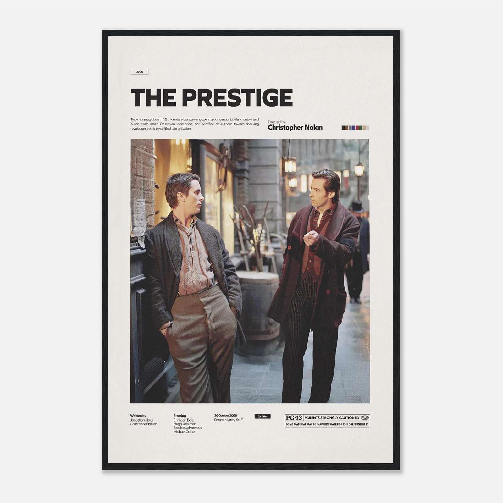 The Prestige Movie Poster, The Prestige Film Poster, Classic Movie ...