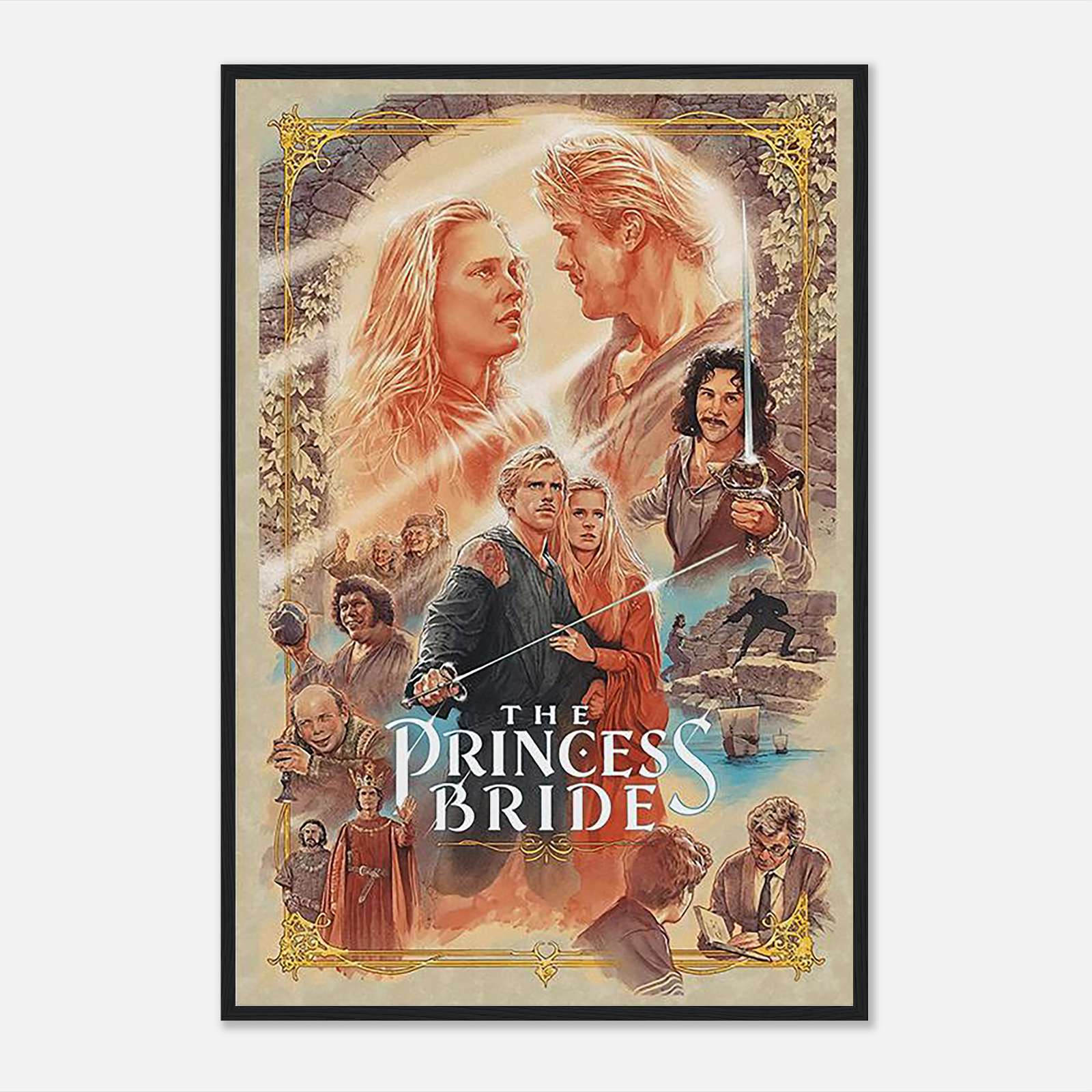 The Princess Bride Movie Poster, Full-Size Movie Poster, Ready to Hang ...