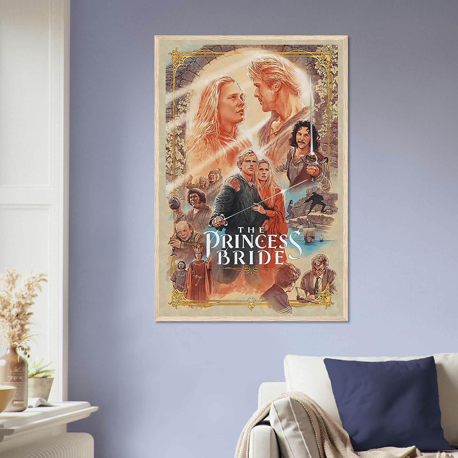 The Princess Bride Movie Poster, Full-Size Movie Poster, Ready to Hang ...
