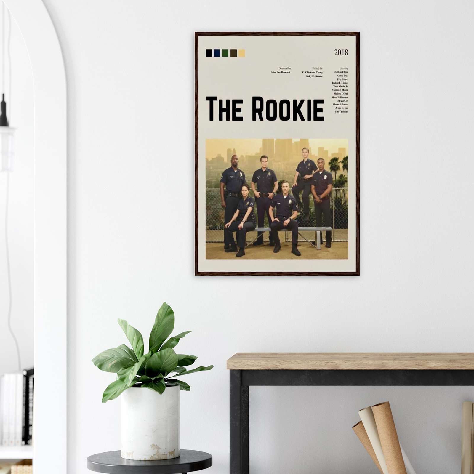 The Rookie Tv Series Poster, Tv Show Poster, Film Poster, Full-Size ...