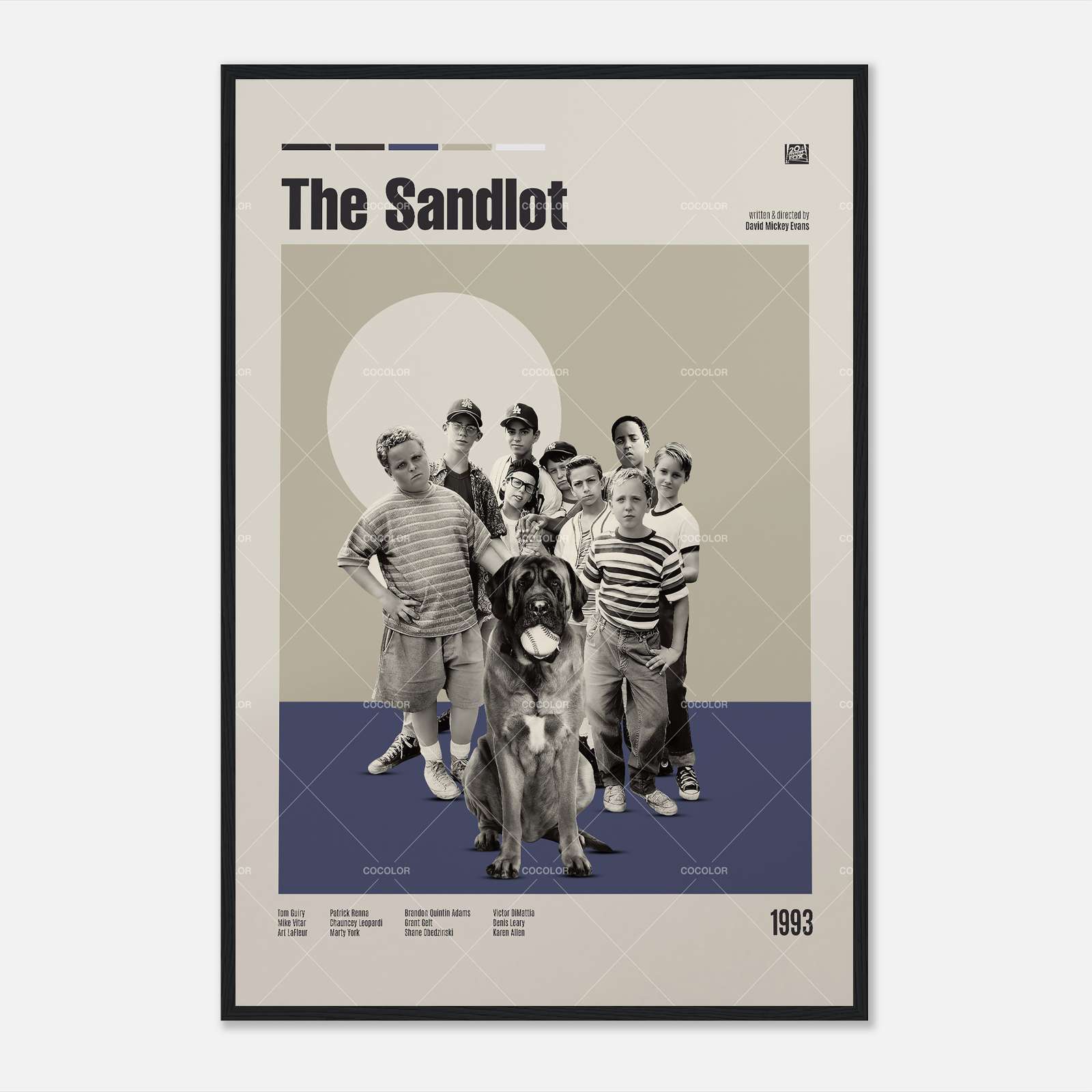 The Sandlot Movie Poster, Full-Size Movie Poster, Ready to Hang - Citiesbox