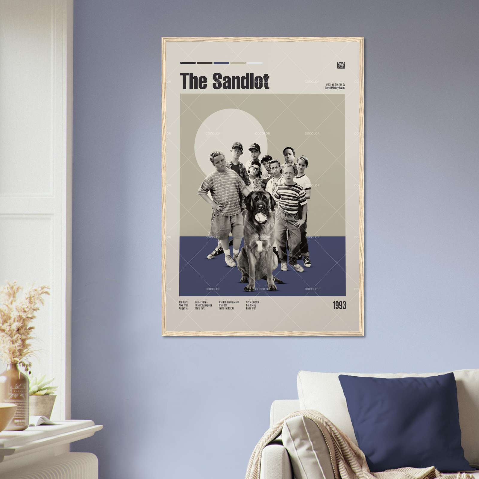 The Sandlot Movie Poster, Full-Size Movie Poster, Ready to Hang - Citiesbox