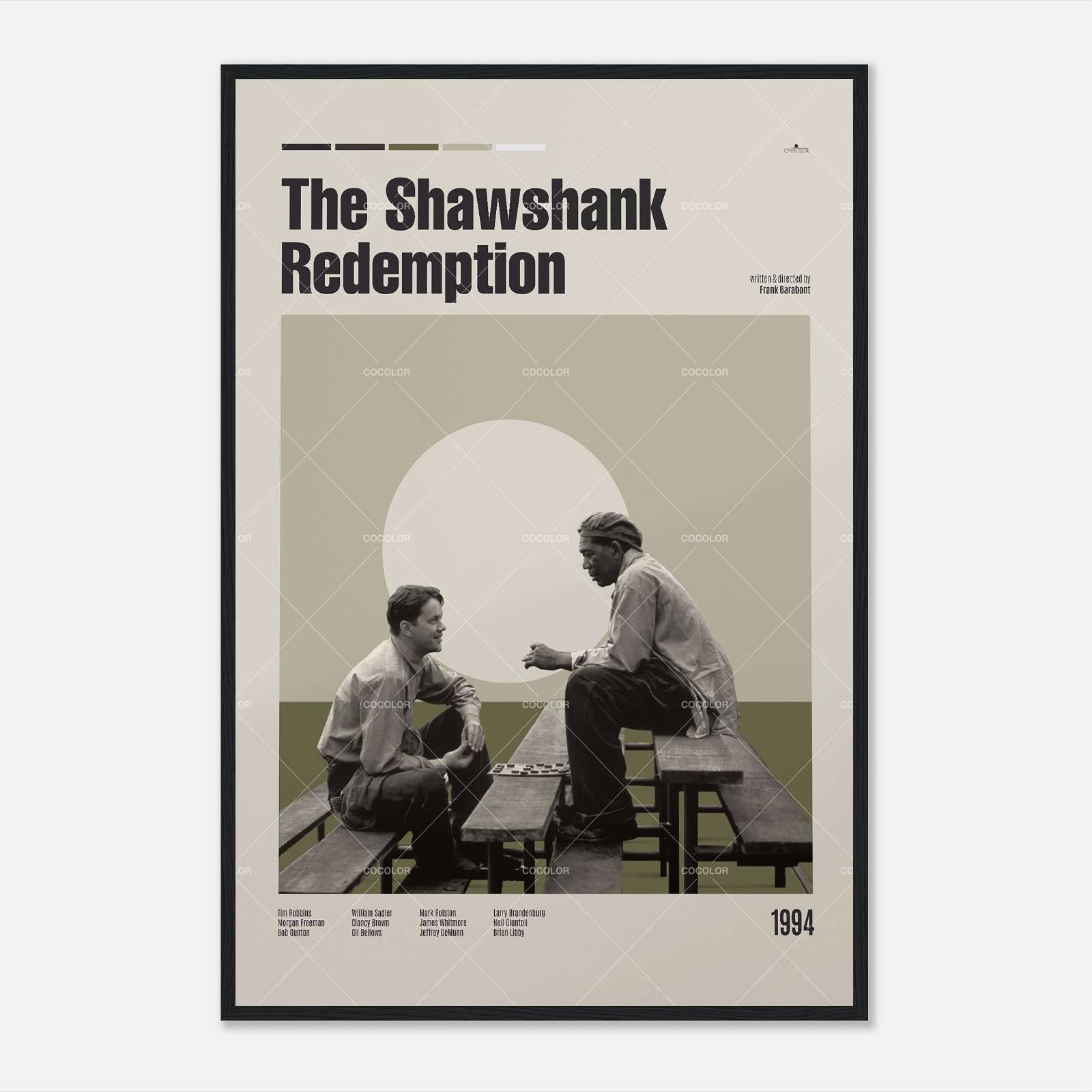 The Shawshank Redemption Movie Poster, Full-Size Movie Poster, Ready to ...