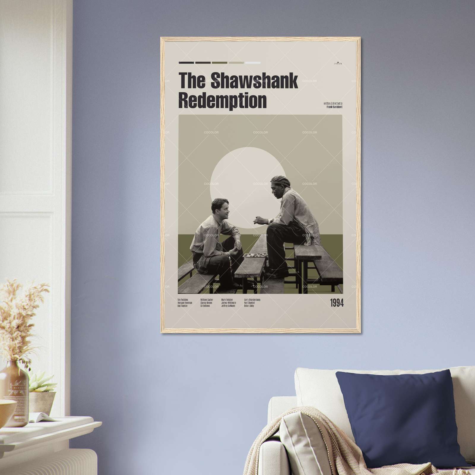 The Shawshank Redemption Movie Poster, Full-Size Movie Poster, Ready to ...