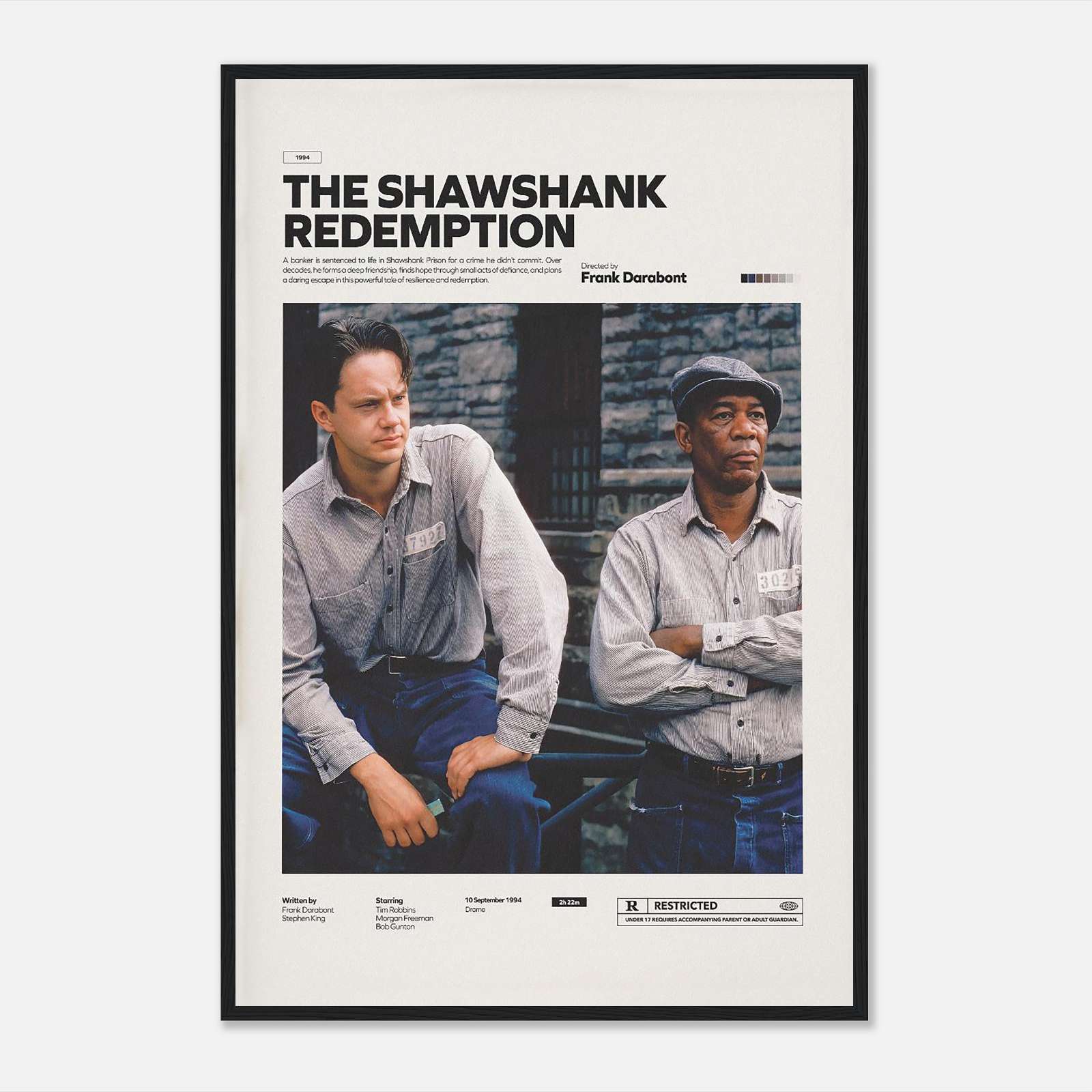 The Shawshank Redemption Movie Poster, The Shawshank Redemption Poster ...