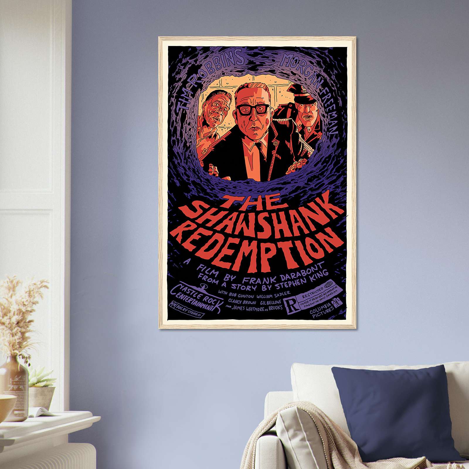 The Shawshank Redemption Movie Poster Vintage Movie Poster, Full-Size ...