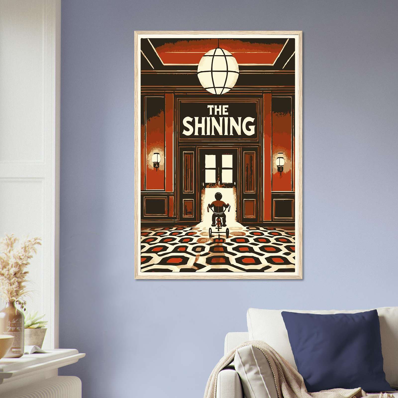 The Shining Movie Poster, Vintage Movie Poster, Horror Movie Poster 2 ...