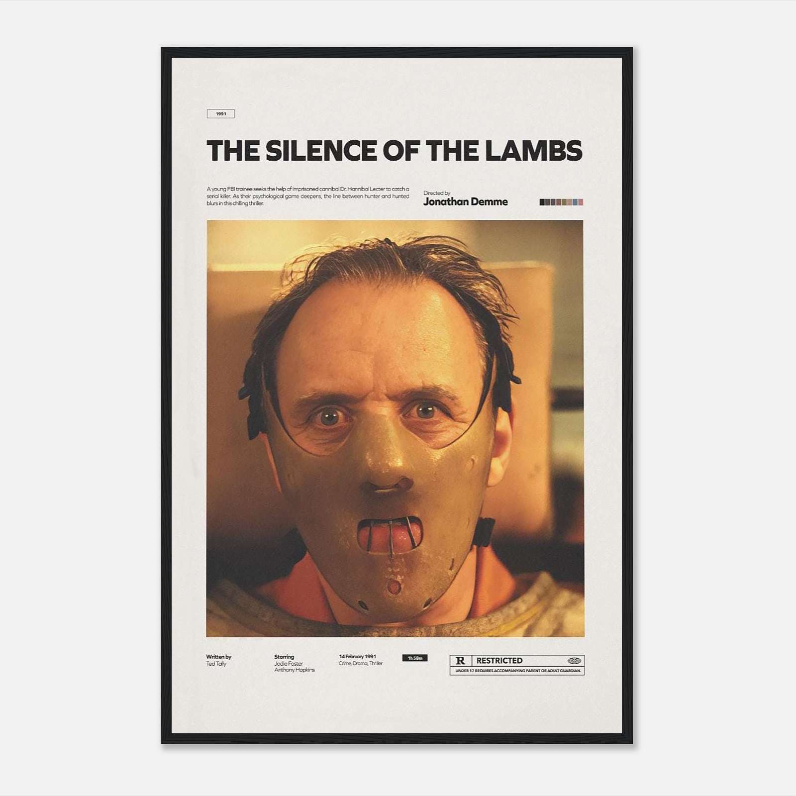 The Silence Of The Lambs Movie Poster, The Silence Of The Lambs Film ...