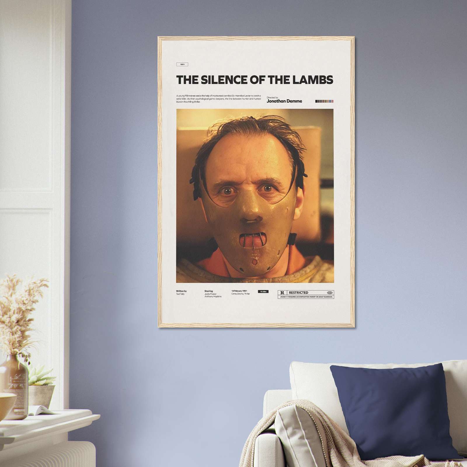 The Silence Of The Lambs Movie Poster, The Silence Of The Lambs Film Poster, Full-Size Poster ...