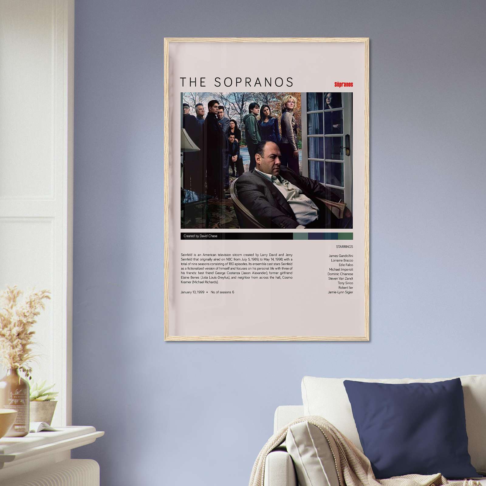 The Sopranos Tv Series Poster, The Sopranos Tv Show Poster, Tv Series ...