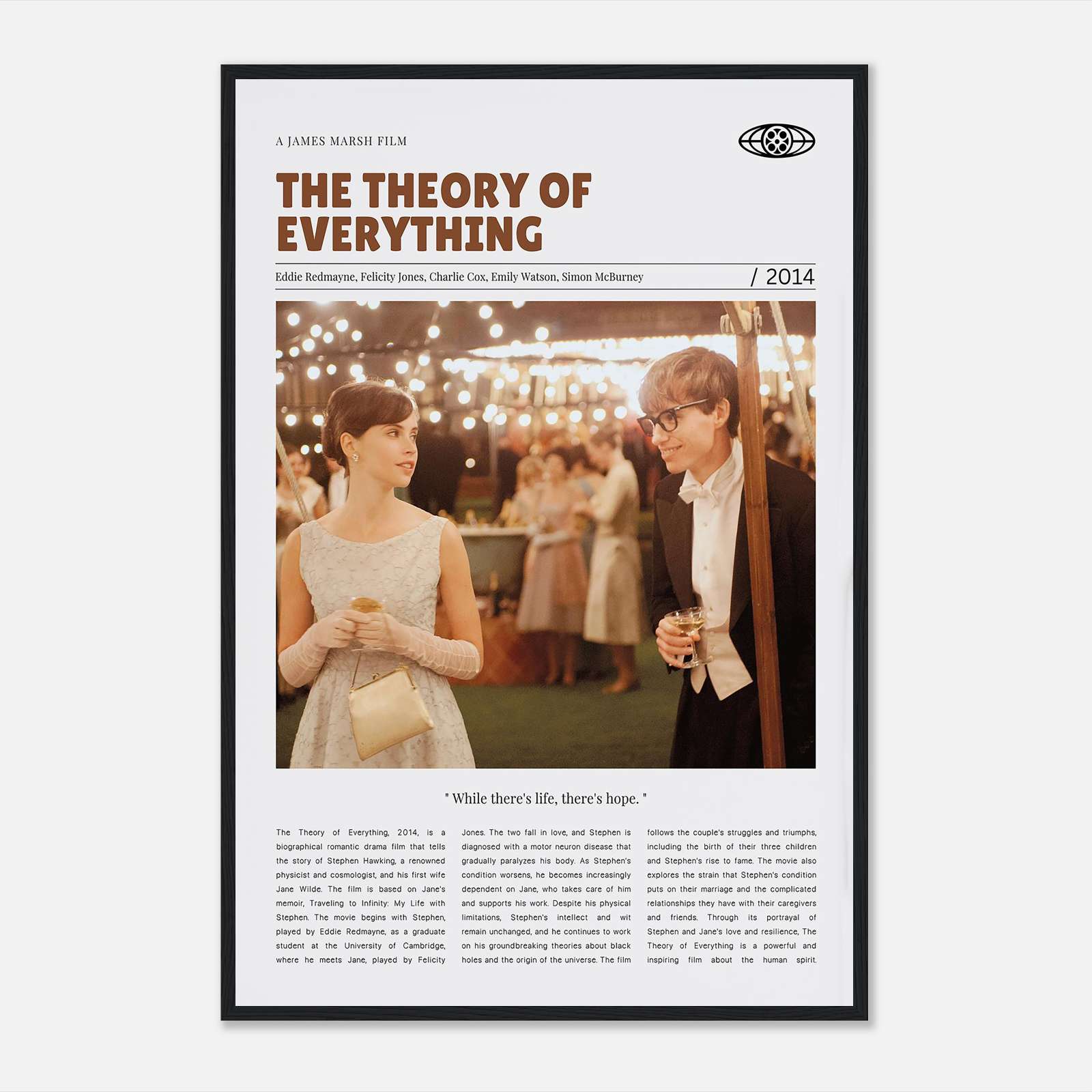The Theory Of Everything Movie Poster, The Theory Of Everything Poster ...