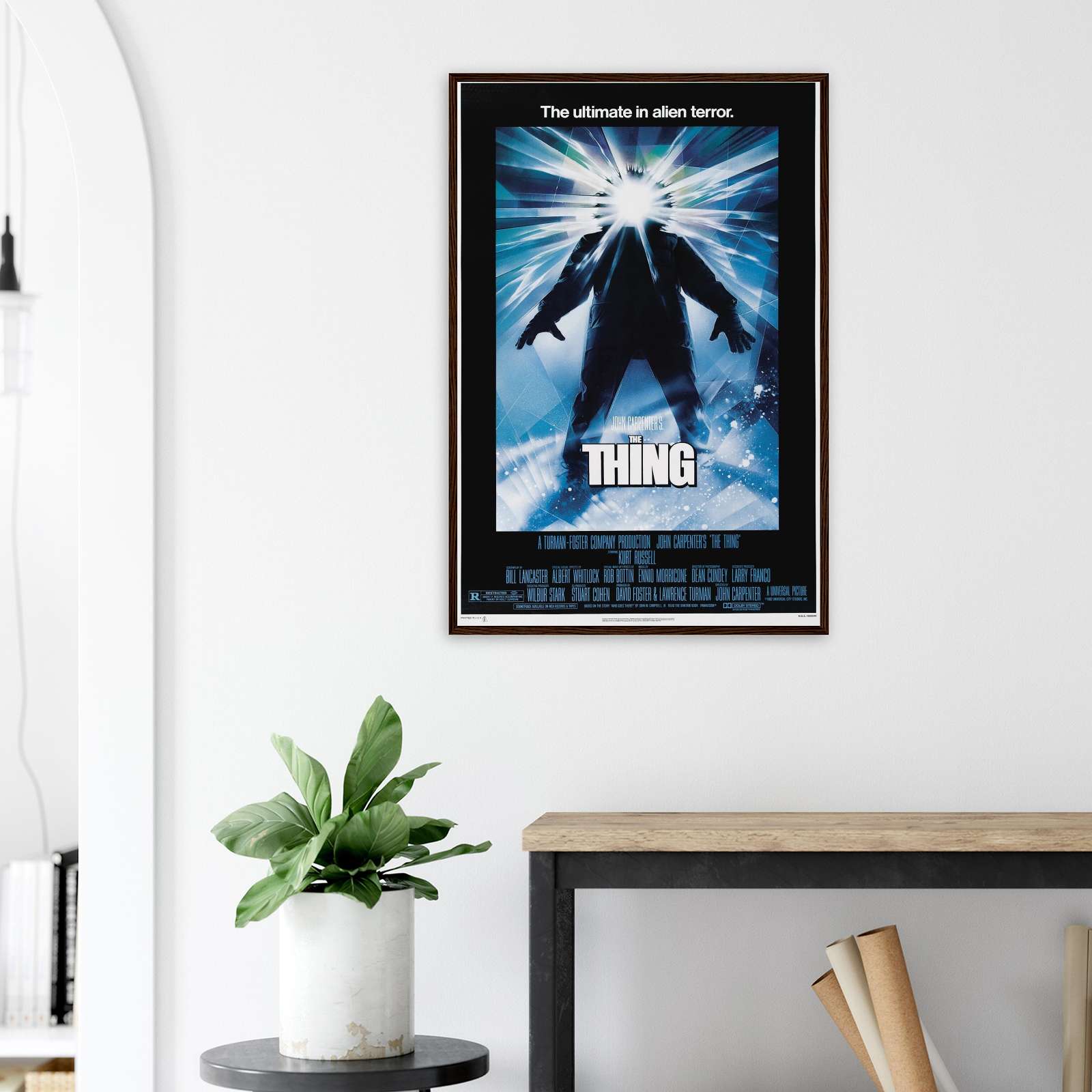 The Thing Movie Poster (1982), Sci Fi Movie Poster, Full-Size Poster ...