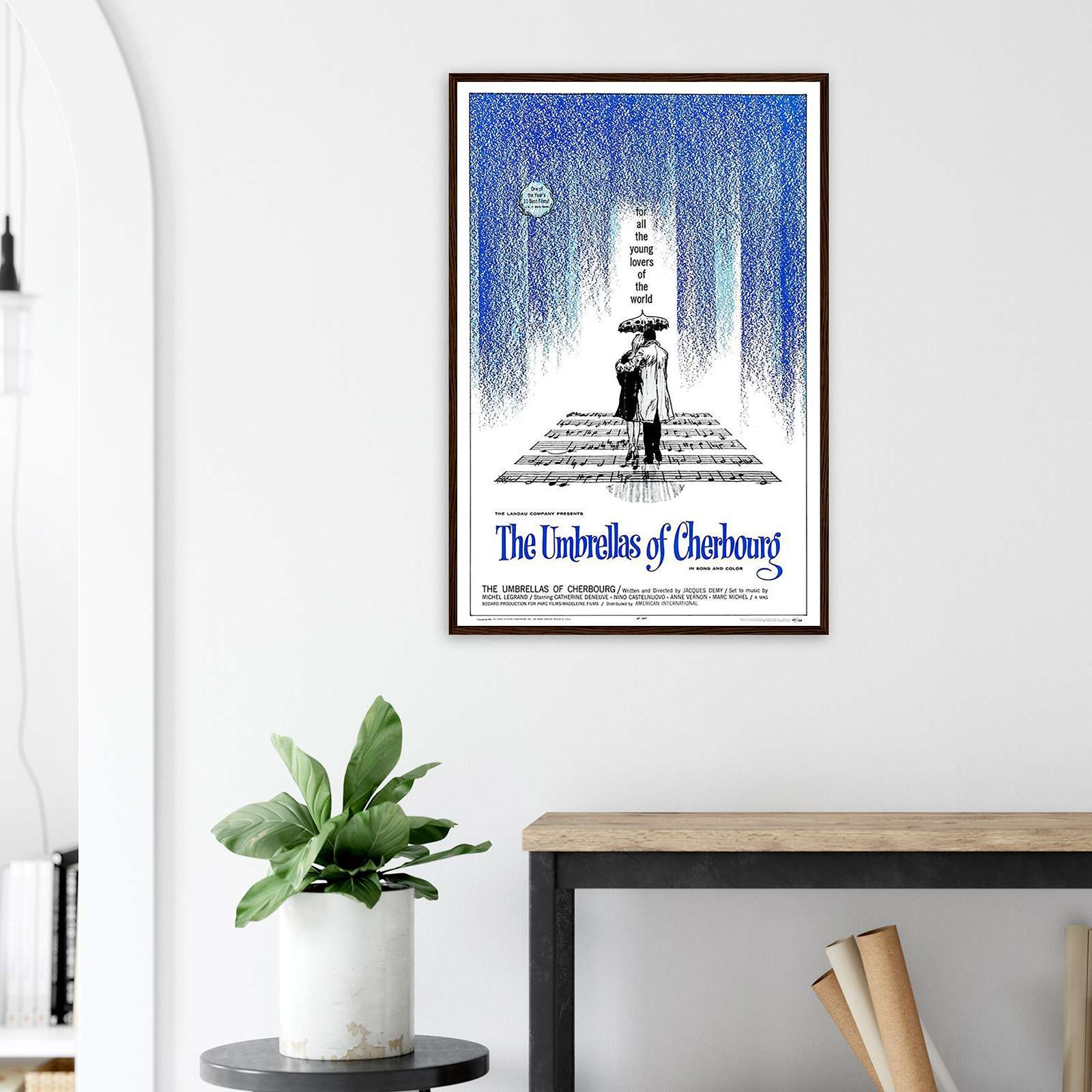 The Umbrellas Of Cherbourg Movie Poster, Vintage Movie Poster, Full ...