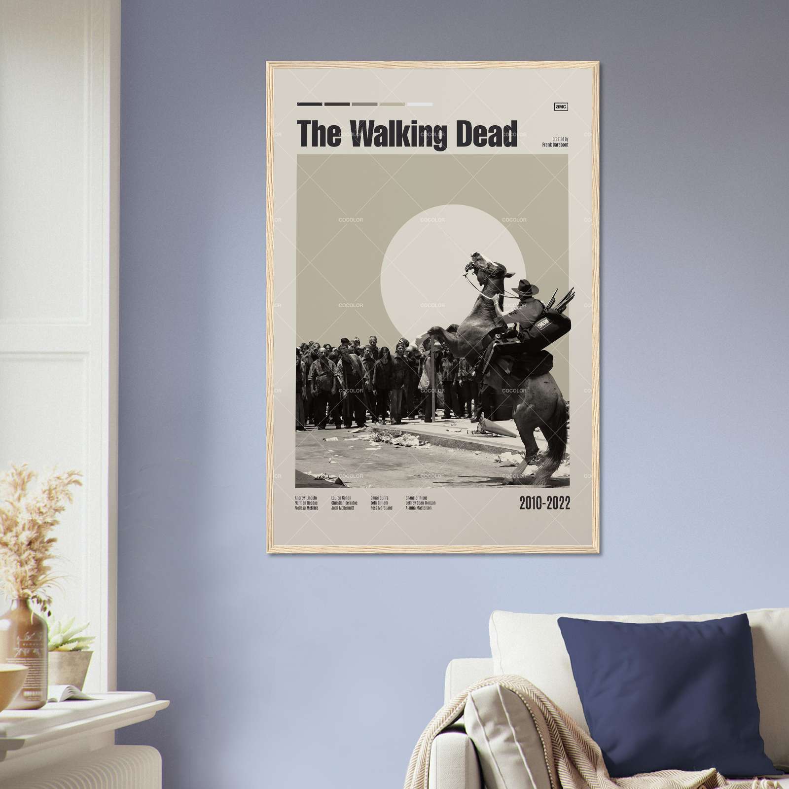 The Walking Dead Movie Poster, Full-Size Movie Poster, Ready to Hang ...