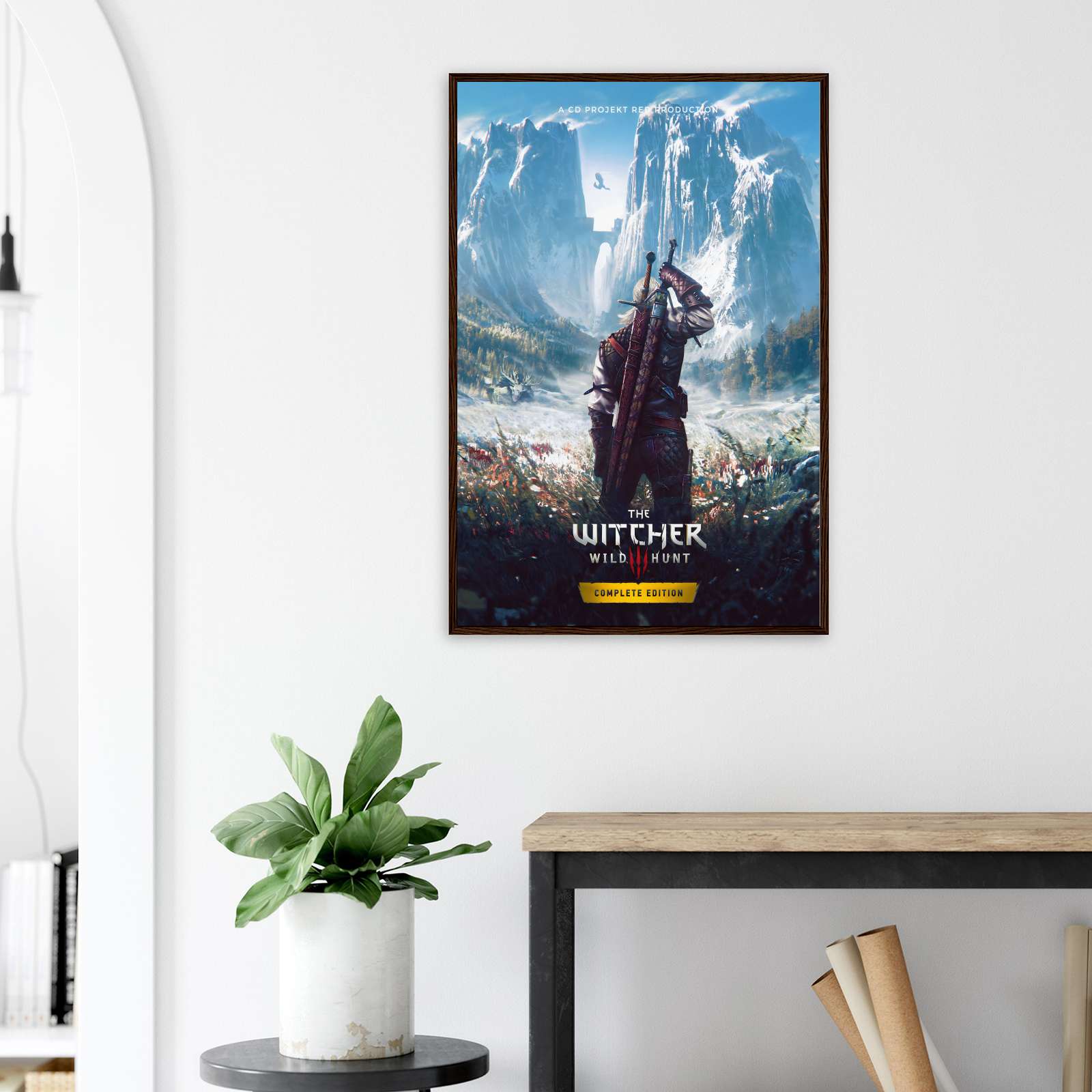 The Witcher 3 Geralt Poster, The Witcher, Geralt Of Rivia, Gaming ...