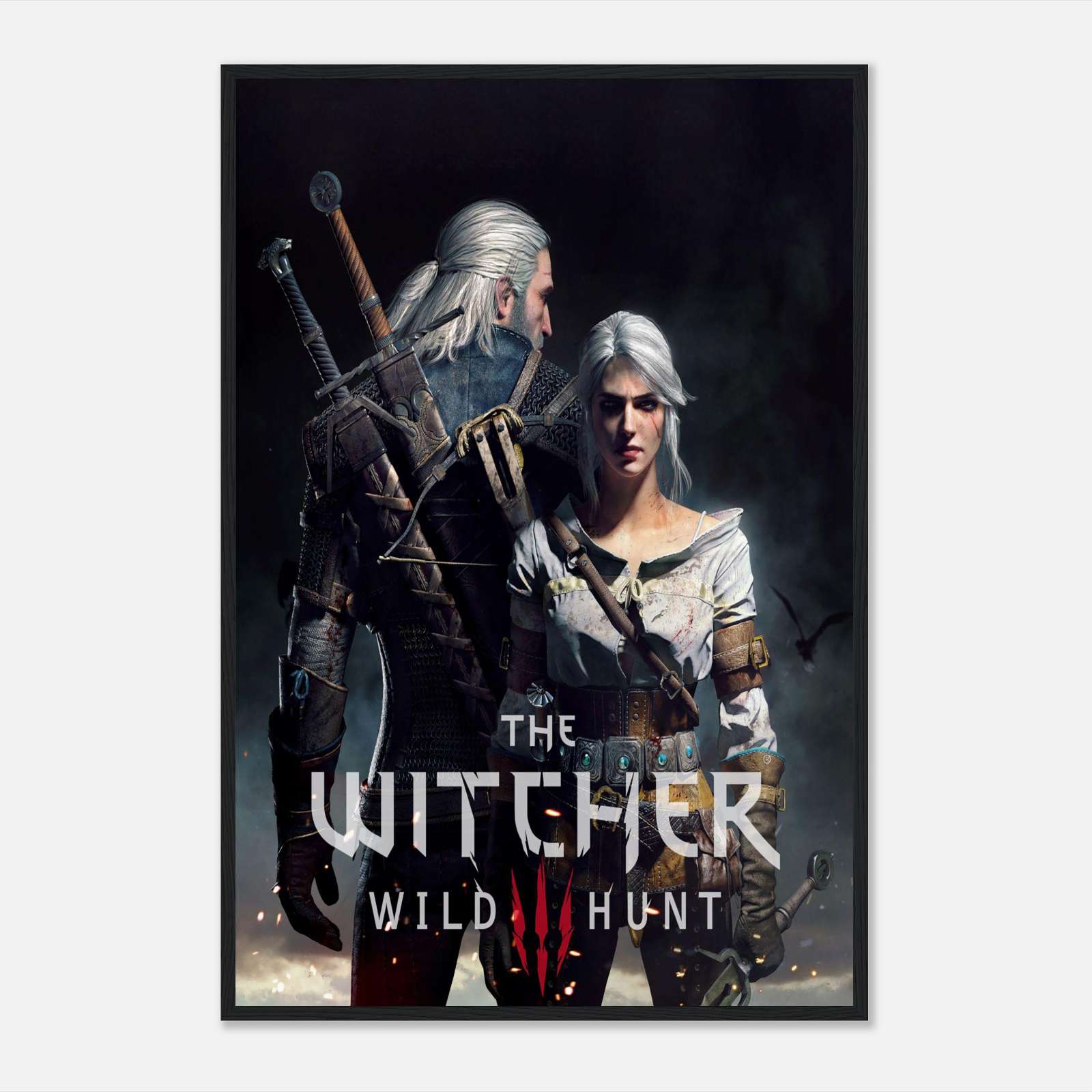 The Witcher Wild Hunt Poster, Rpg Gaming Poster, Video Game Poster ...