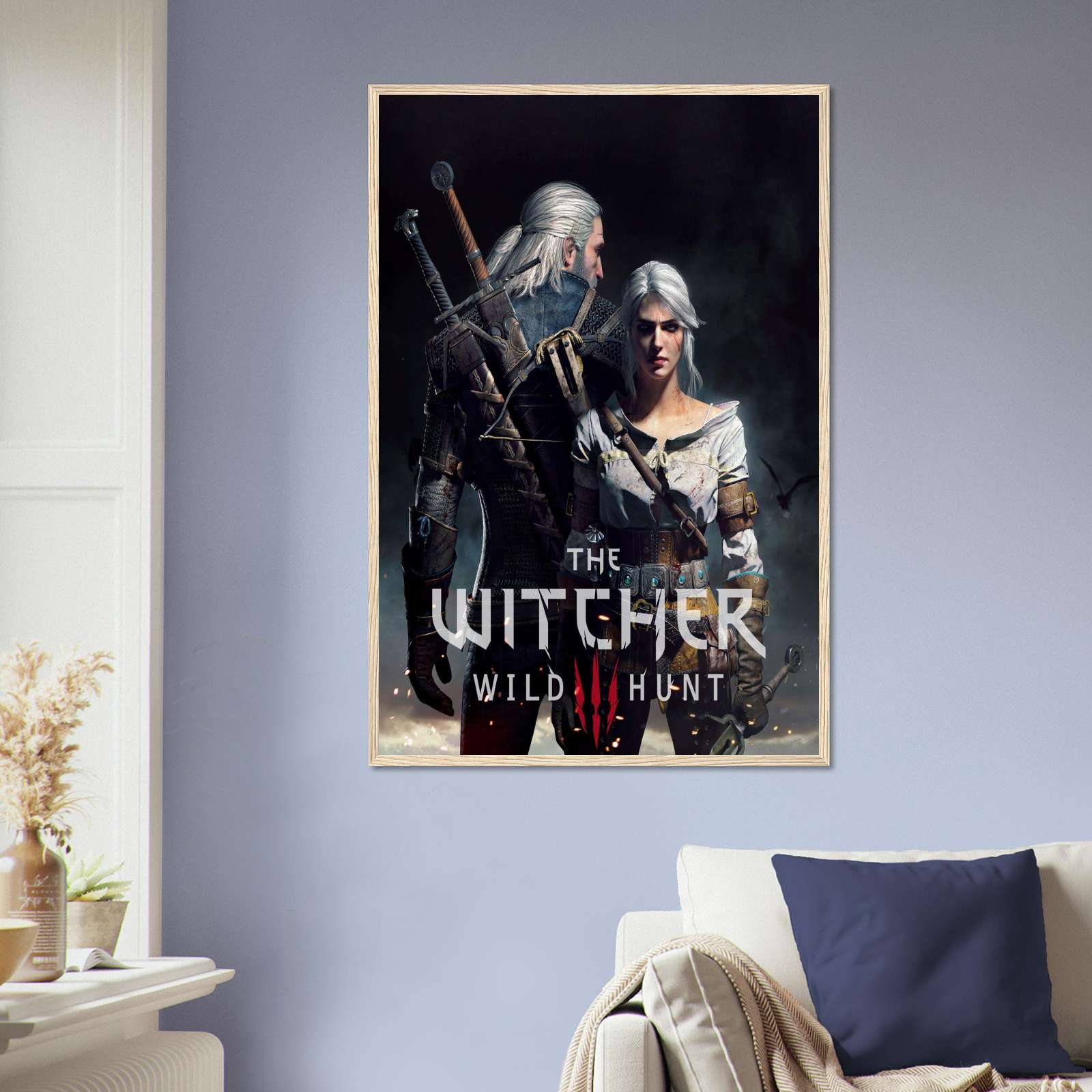 The Witcher Wild Hunt Poster, Rpg Gaming Poster, Video Game Poster ...