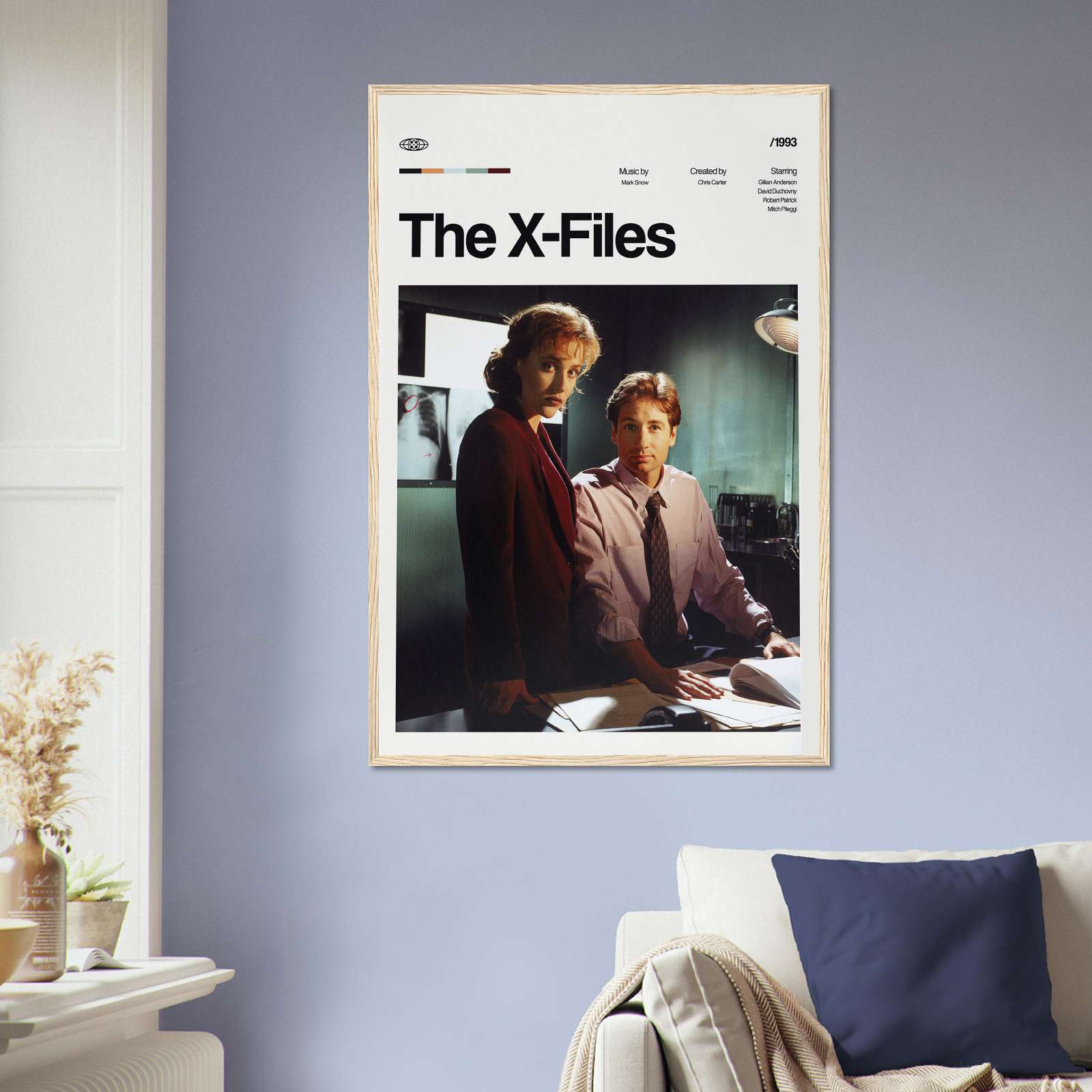 The X Files Tv Series Poster, The X Files Tv Show Poster, Full-Size ...