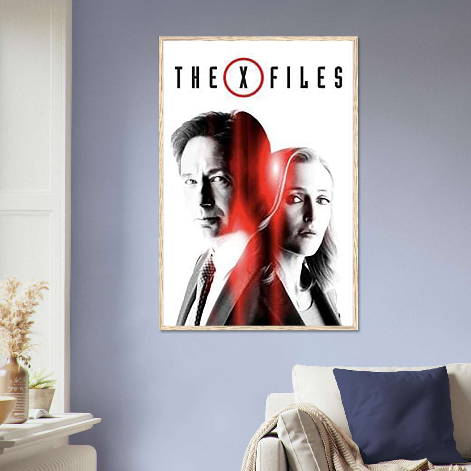 The X Files Tv Series Poster, Vintage Movie Poster, Movie Poster, Full ...