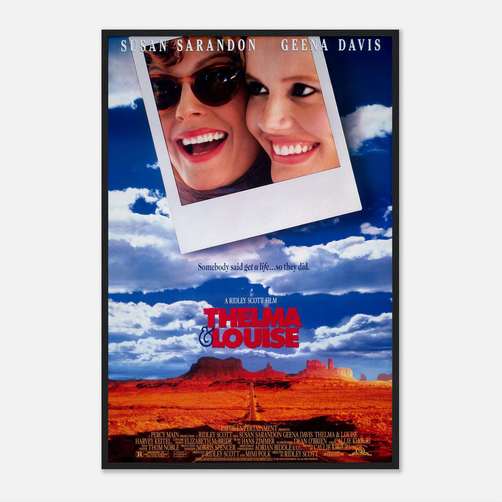 Thelma & Louise Movie Poster, Thelma & Louise Poster, Full-Size Poster ...