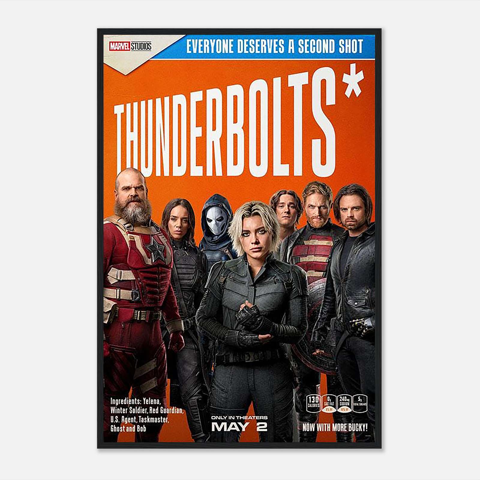 Thunderbolts Movie Poster, 2025 Movie Poster, Sci Fi Movie Poster, Full ...
