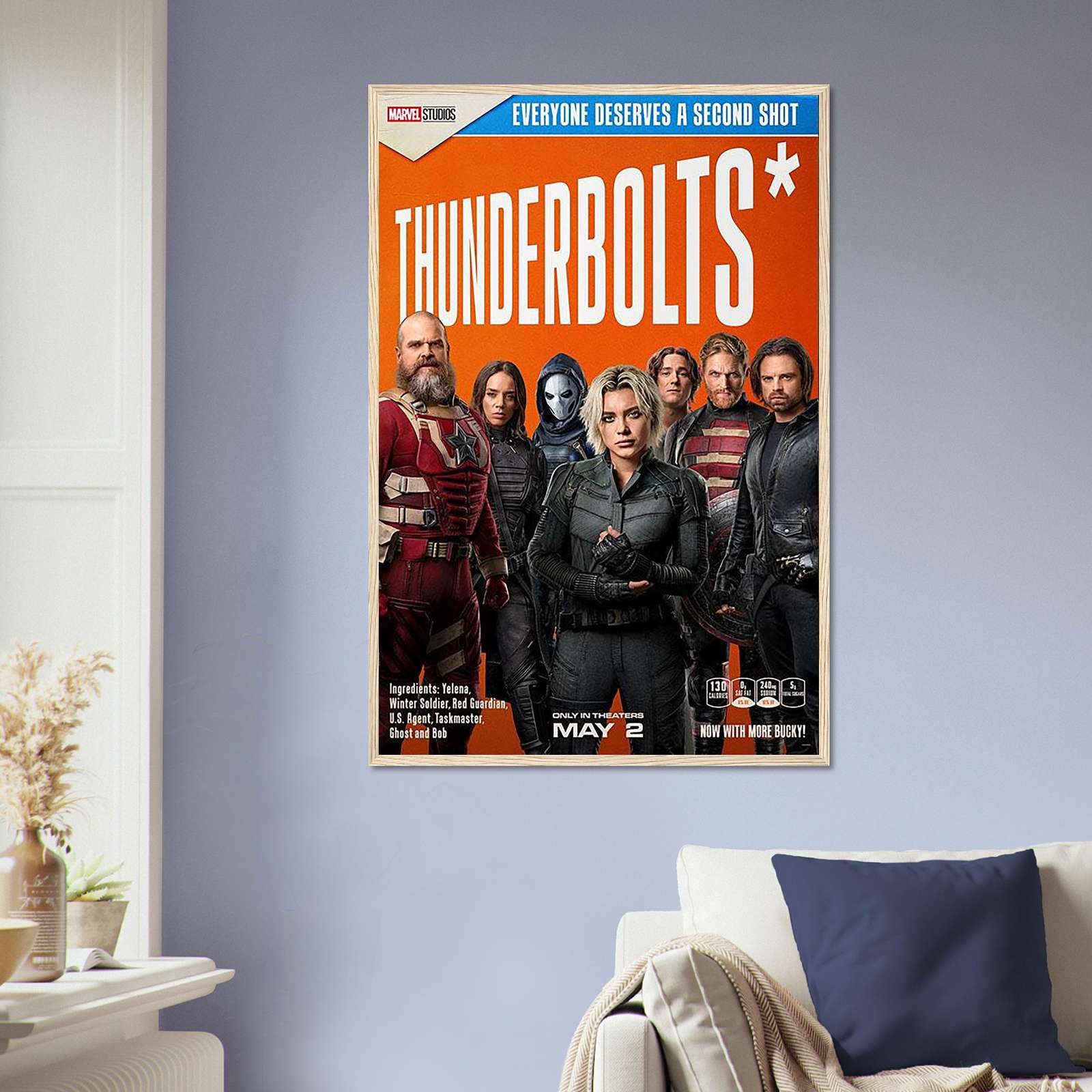 Thunderbolts Movie Poster, 2025 Movie Poster, Sci Fi Movie Poster, Full ...