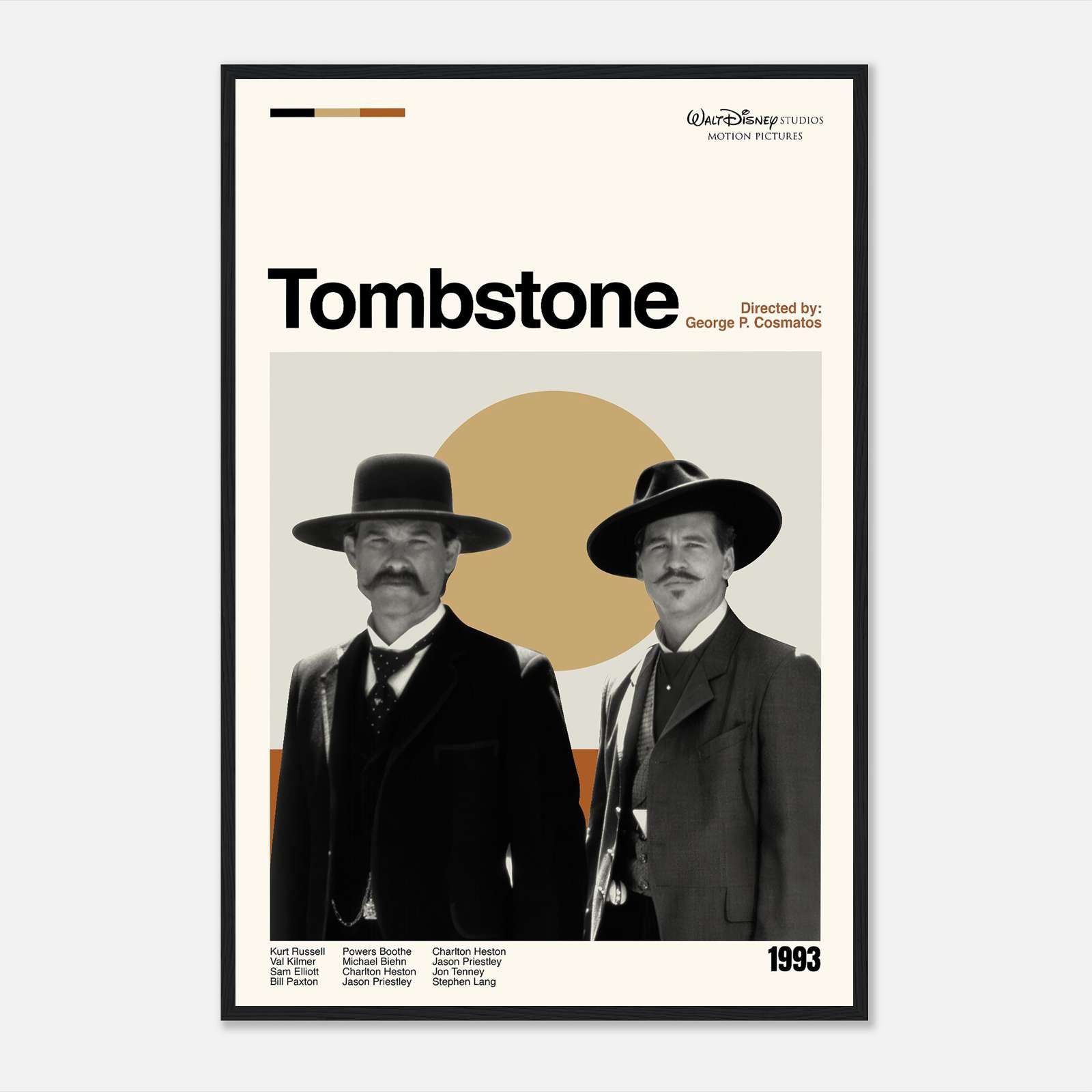 Tombstone Movie Poster, Tombstone Film Poster, Film Poster, Full-Size ...