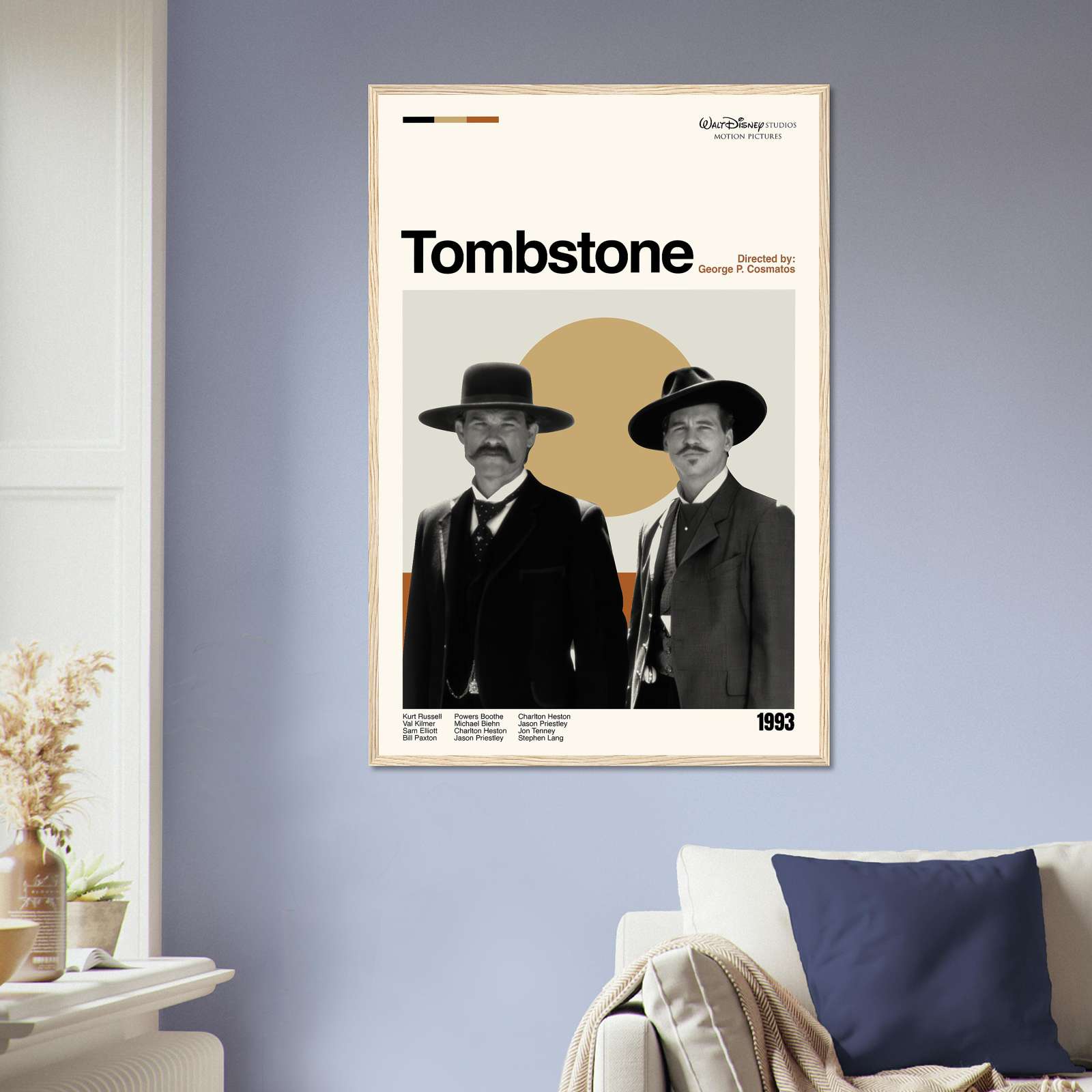 Tombstone Movie Poster, Tombstone Film Poster, Film Poster, Full-Size ...