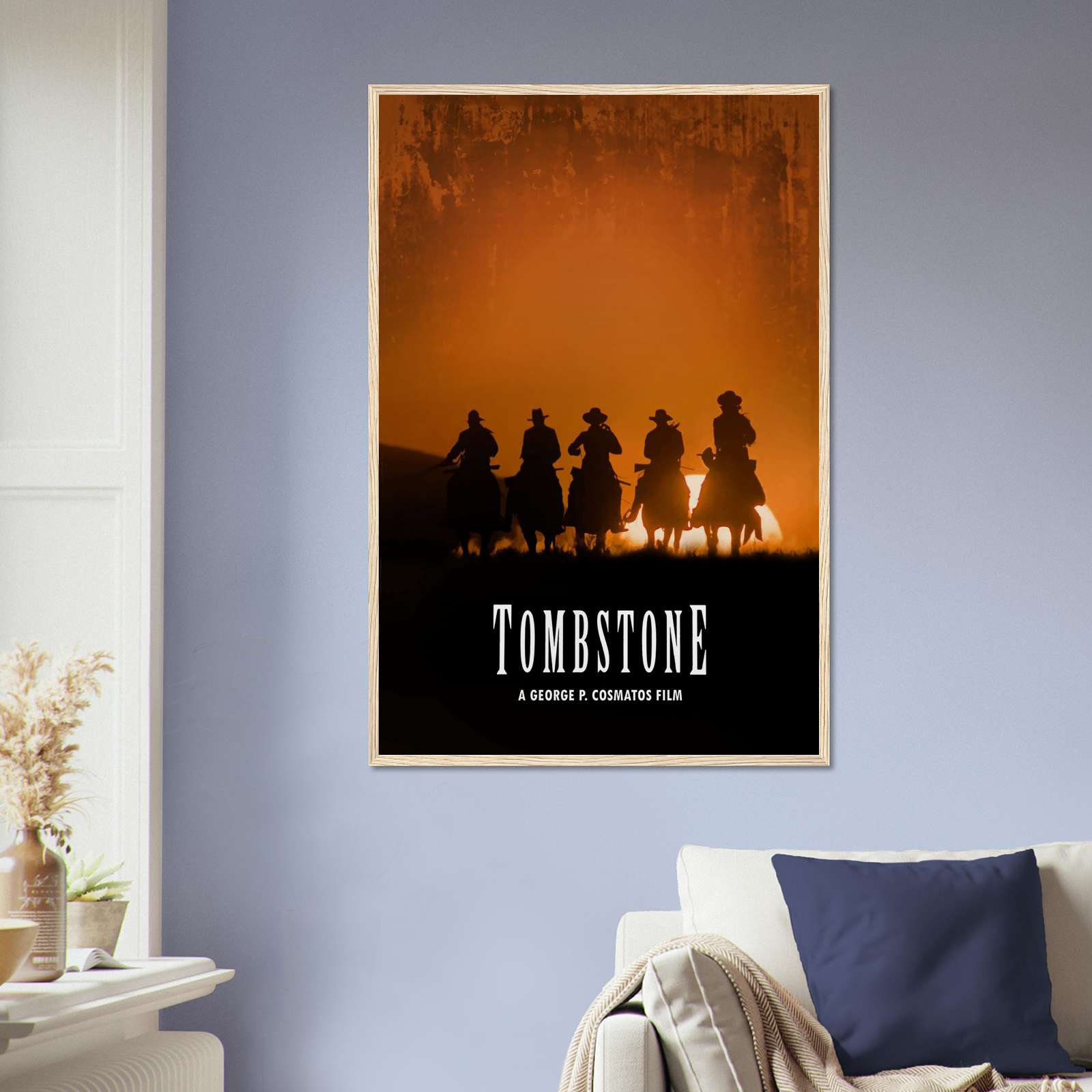 Tombstone Movie Poster, Tombstone Poster, Vintage Movie Poster 2, Full ...