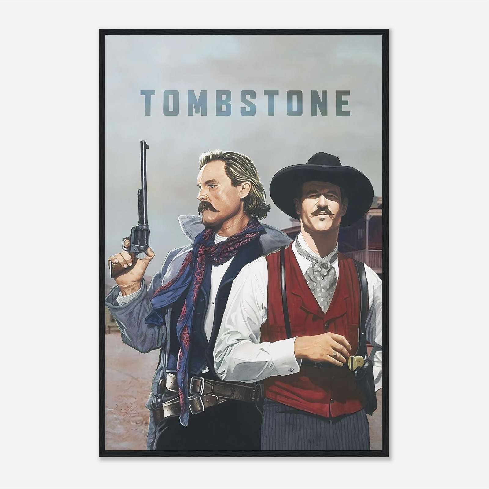 Tombstone Movie Poster, Western Movie Poster, Classic Movie Poster 3 ...